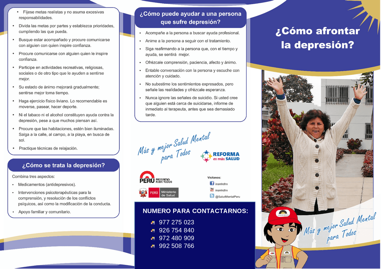 Triptico De Depresion Monografías Ensayos De Sociología Docsity