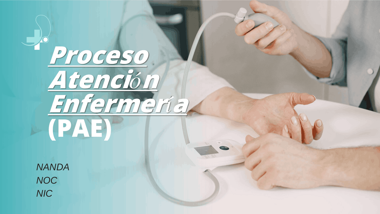 Pae Proceso De Atención De Enfermería Diapositivas De Patología
