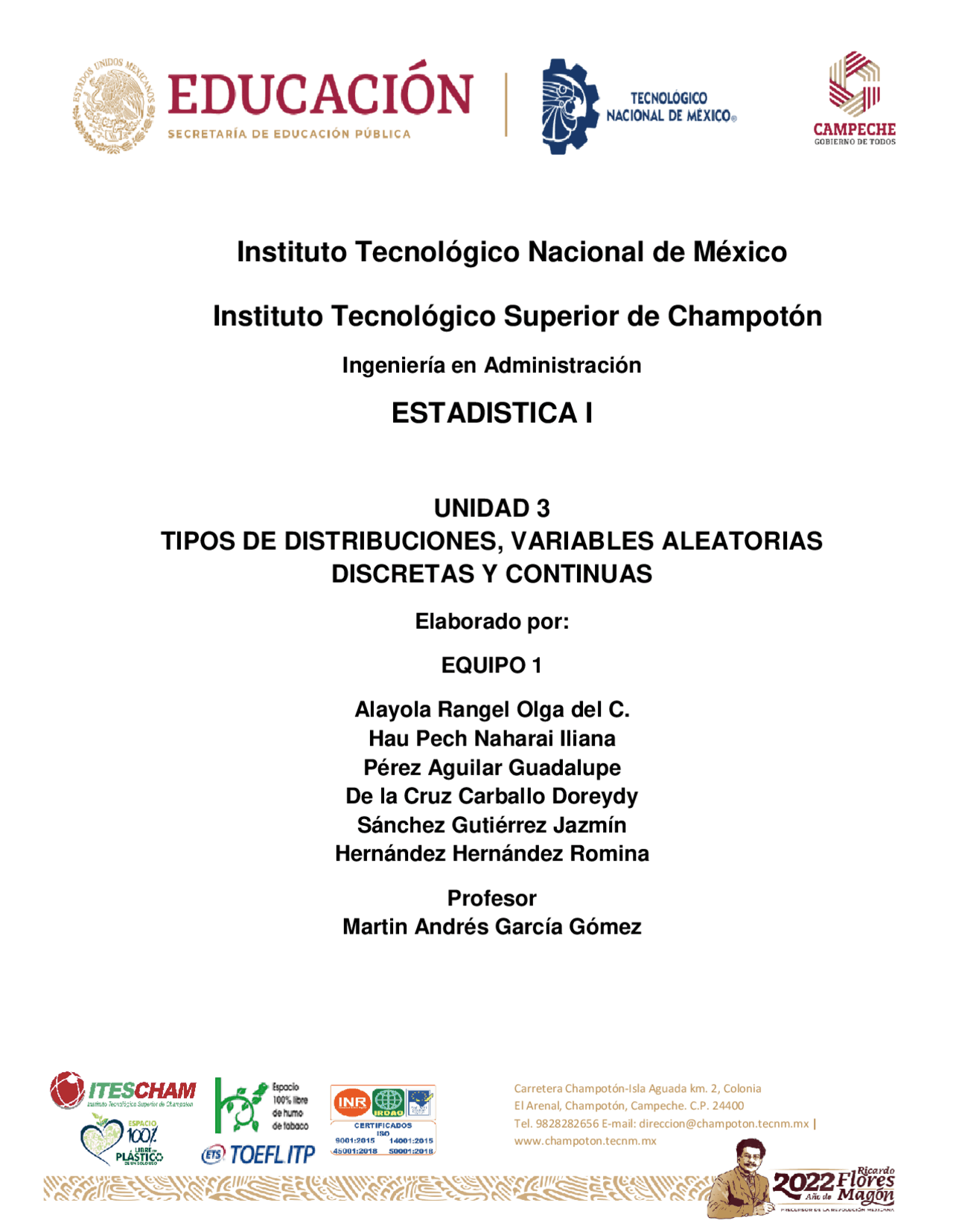 Tipos De Distribuciones Estadisticos Discretas Y Continueas Para