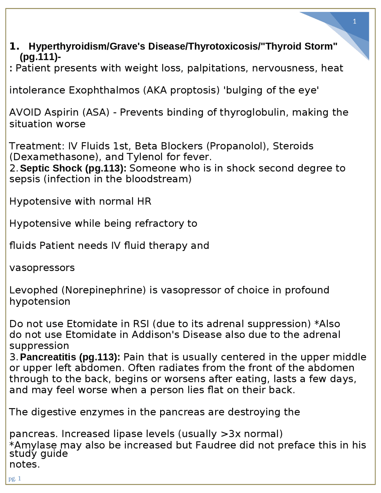 Critical Care Paramedic (Kyle Faudree's Flight Paramedic Certification ...