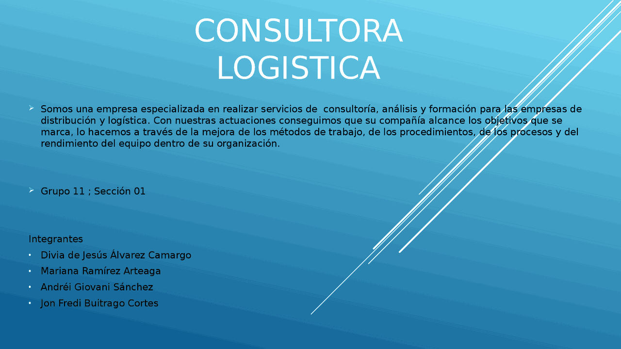 Trabajo final introduccion a la logistica año 2023 | Ejercicios de Logística | Docsity
