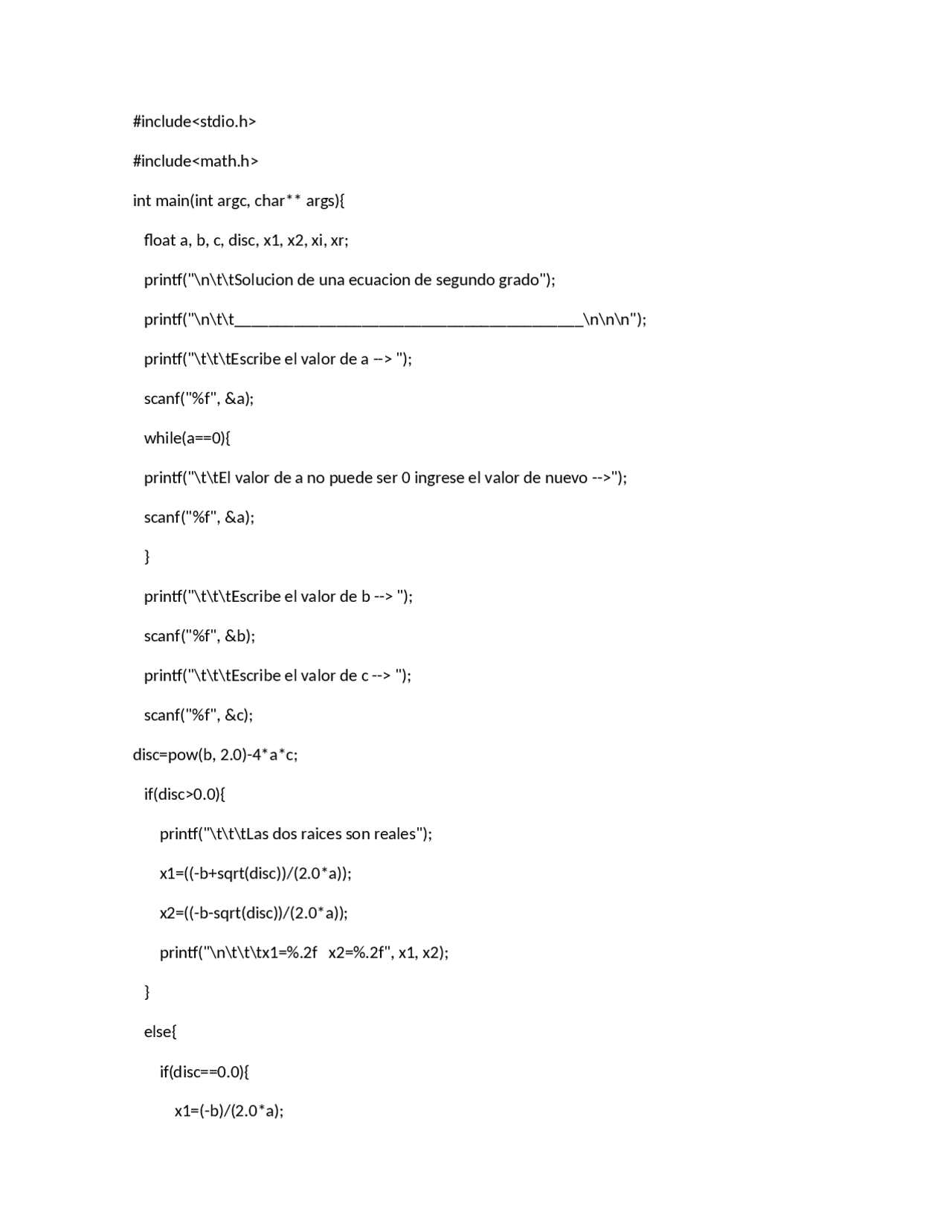 metodos numericos codigo de programacion | Monografías, Ensayos de Métodos Numéricos | Docsity