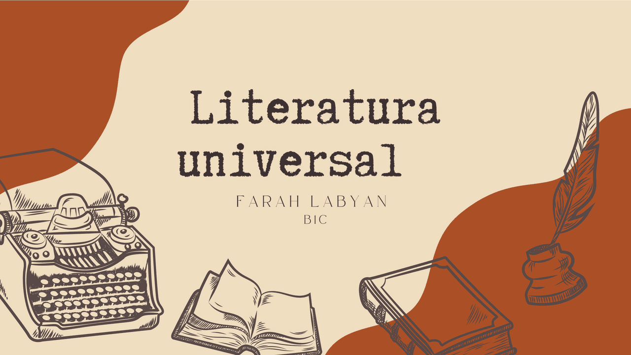 Literatura universal | Resúmenes de Literatura Universal | Docsity