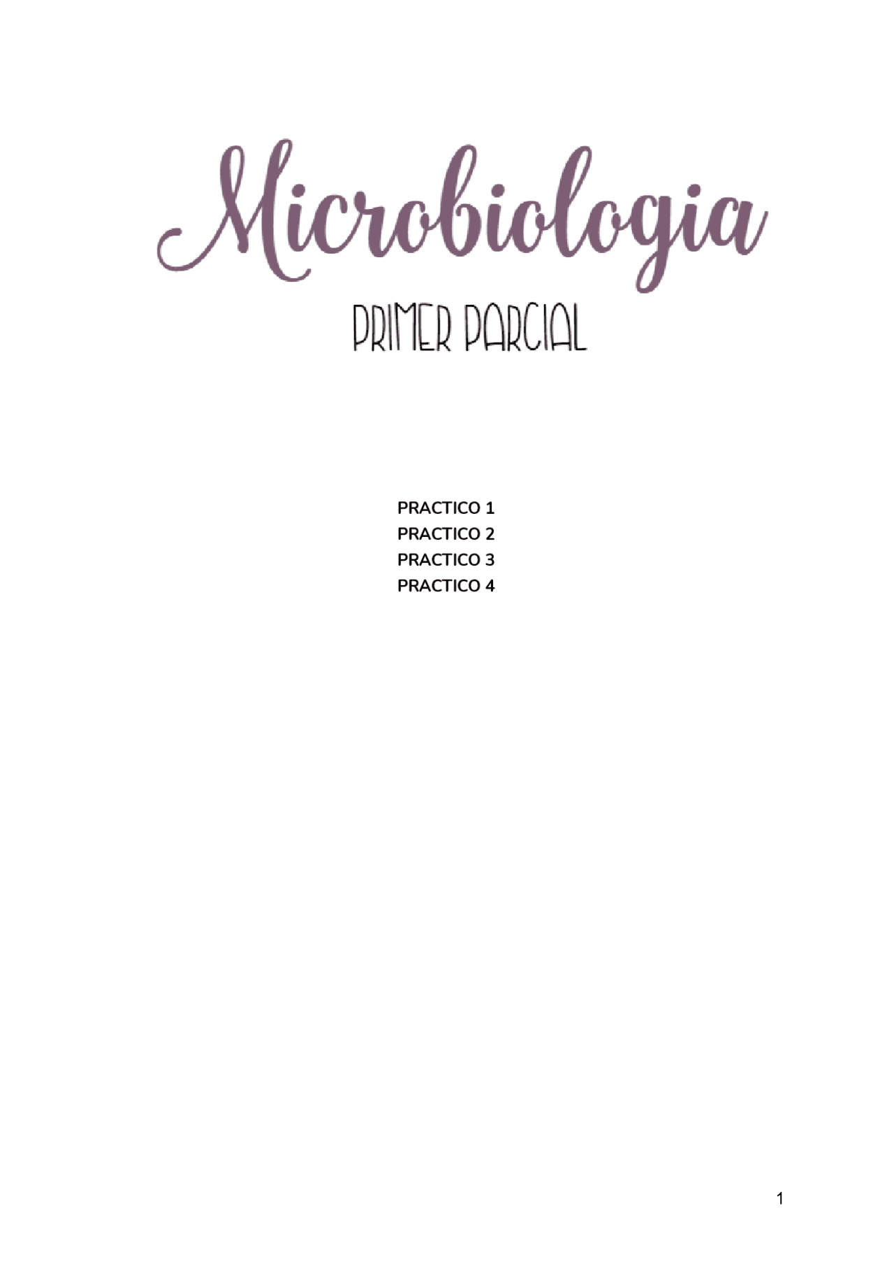 Resumen De Microbiologia Resúmenes De Microbiología Docsity