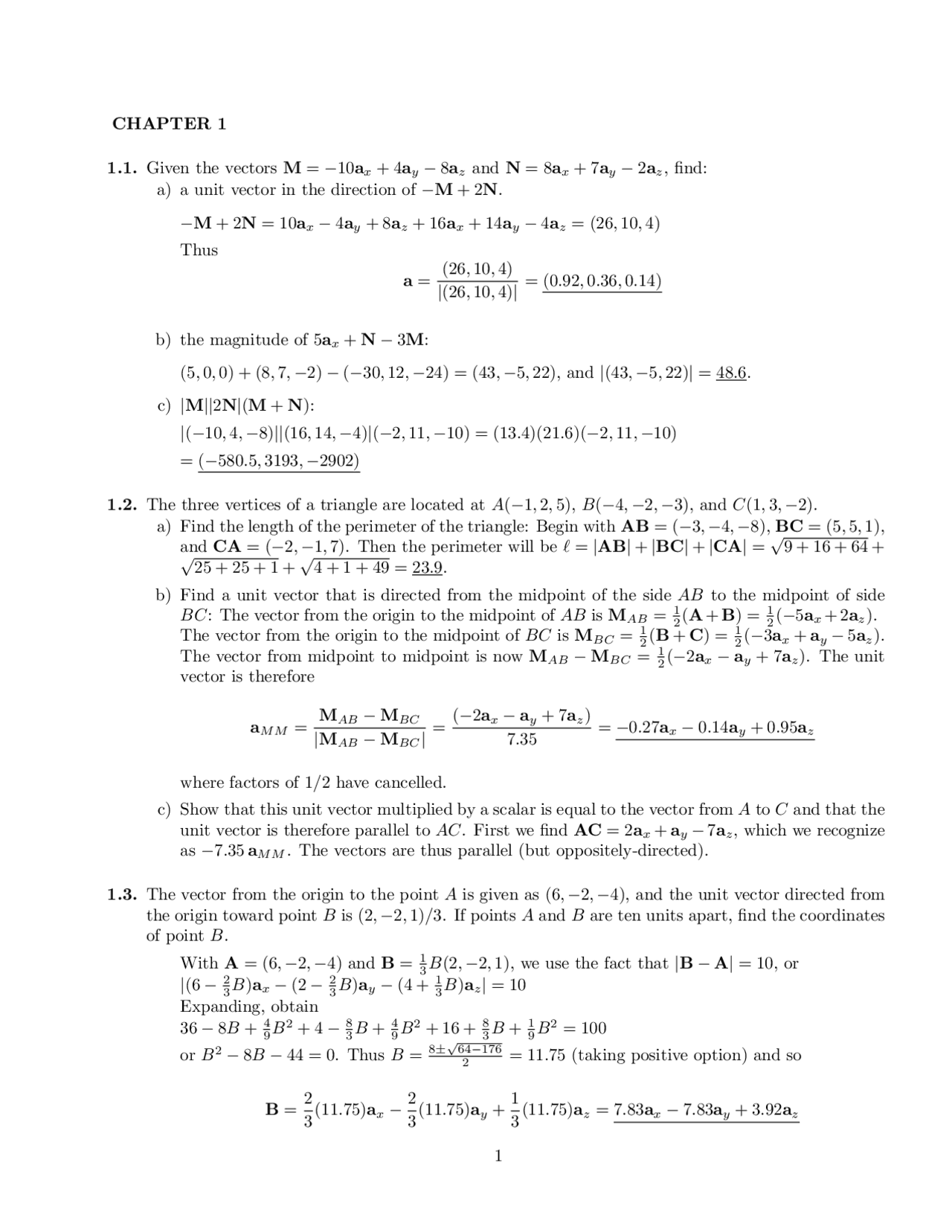 SOLUCIONARIO_TEORIA_ELECTROMAGNETICA_7a.pdf | Ejercicios de Electromagnetismo | Docsity