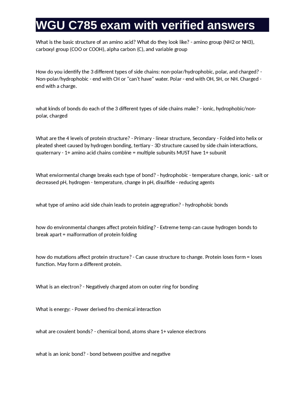 NCSBN Practice Questions 76-90 2023 | Exams Nursing | Docsity