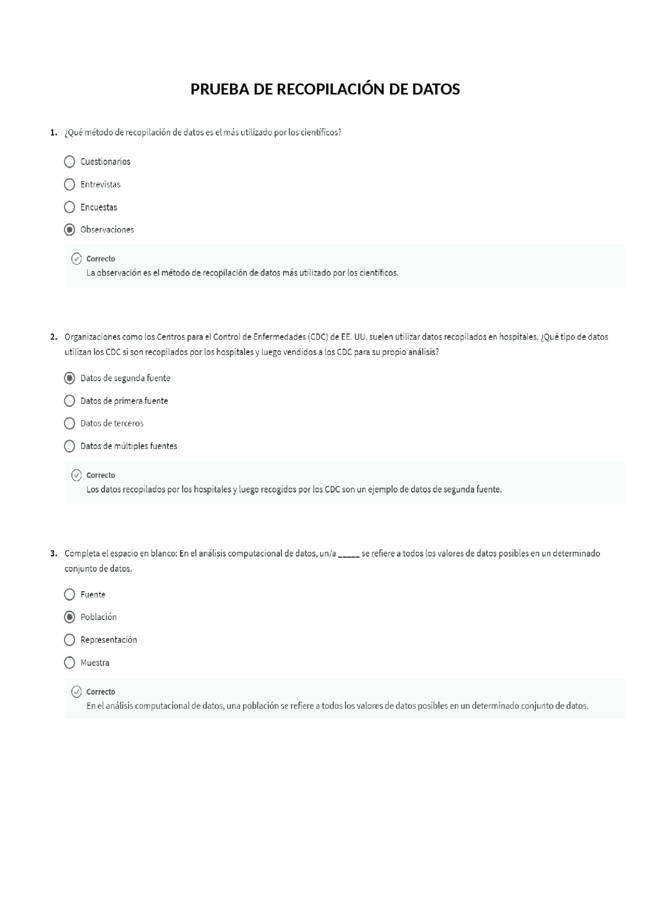 Ejercicios Tipo Test Ejercicios De Informática Docsity