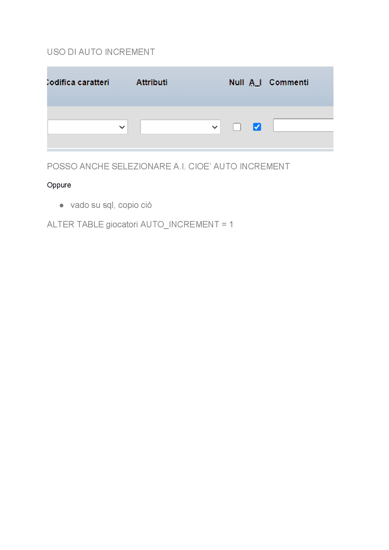 sql - dispensa teorica | Dispense di Database Relazionali | Docsity