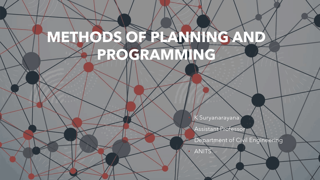 Network Diagrams In Project Management Lecture Notes Project