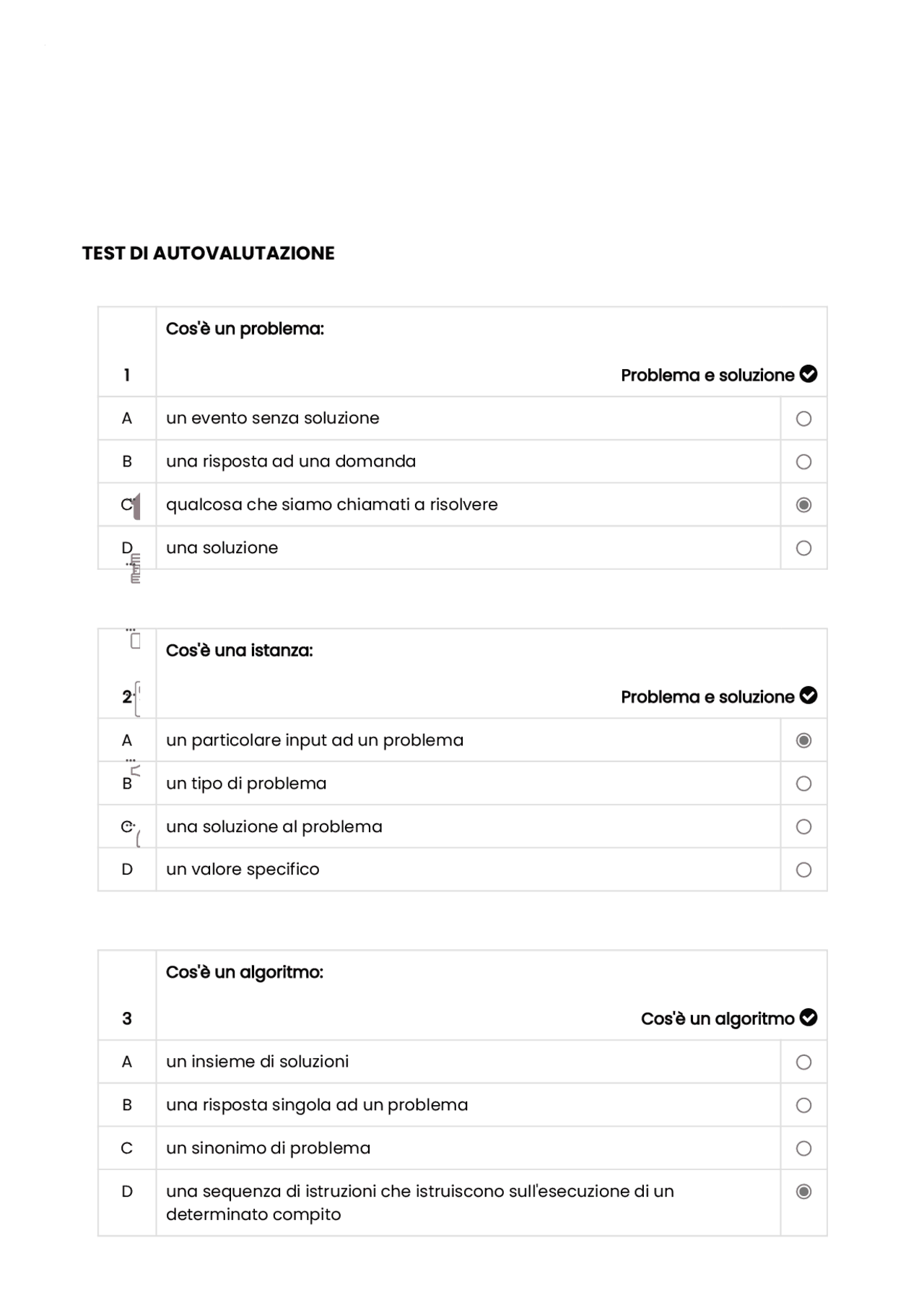 Algoritmi E Strutture Dati Completo Di Risposte Esame Superato V
