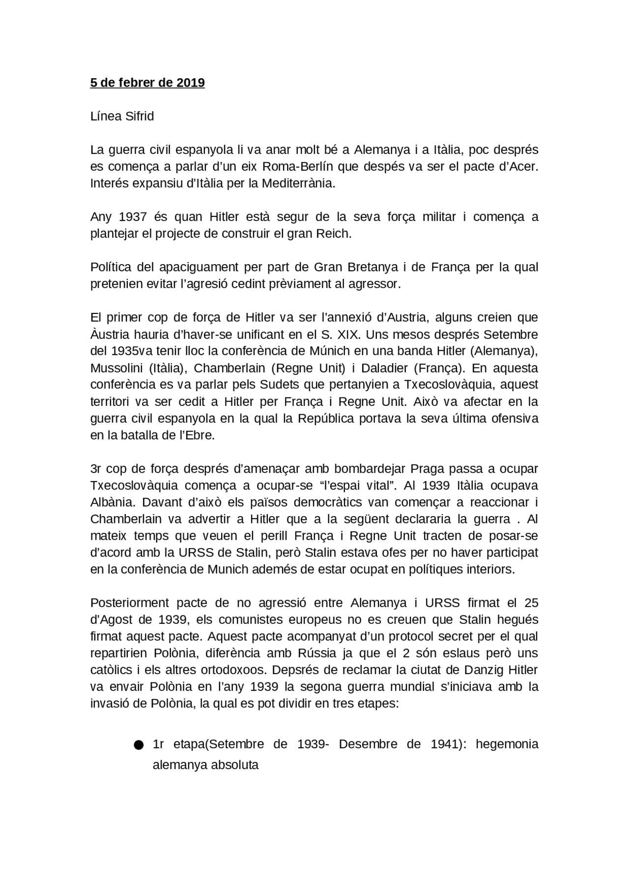 Apuntes I De Món Actual Apuntes De Historia Docsity