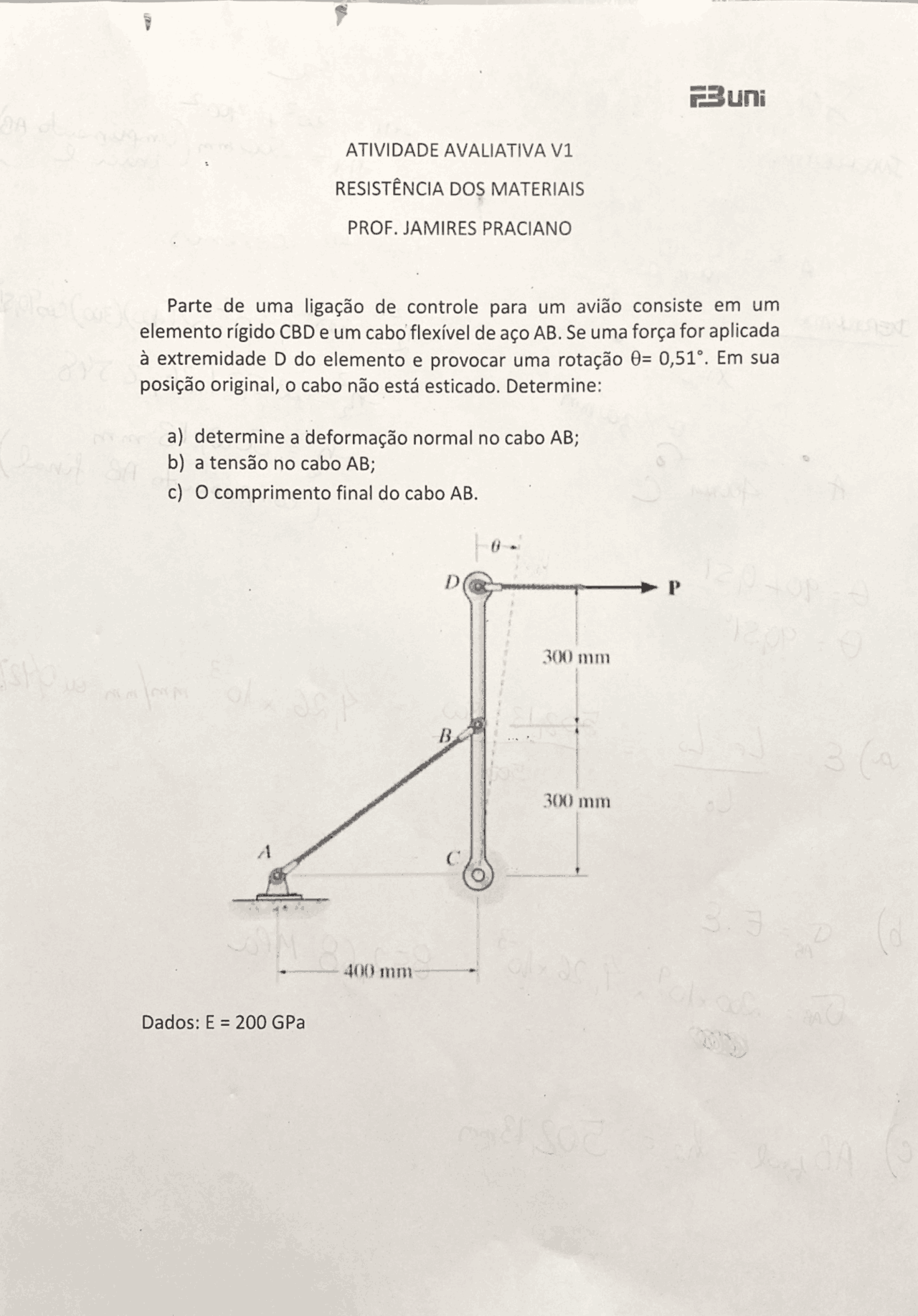 Questão Hibbeler Resistência Dos Materiais 7a Edição Exercícios