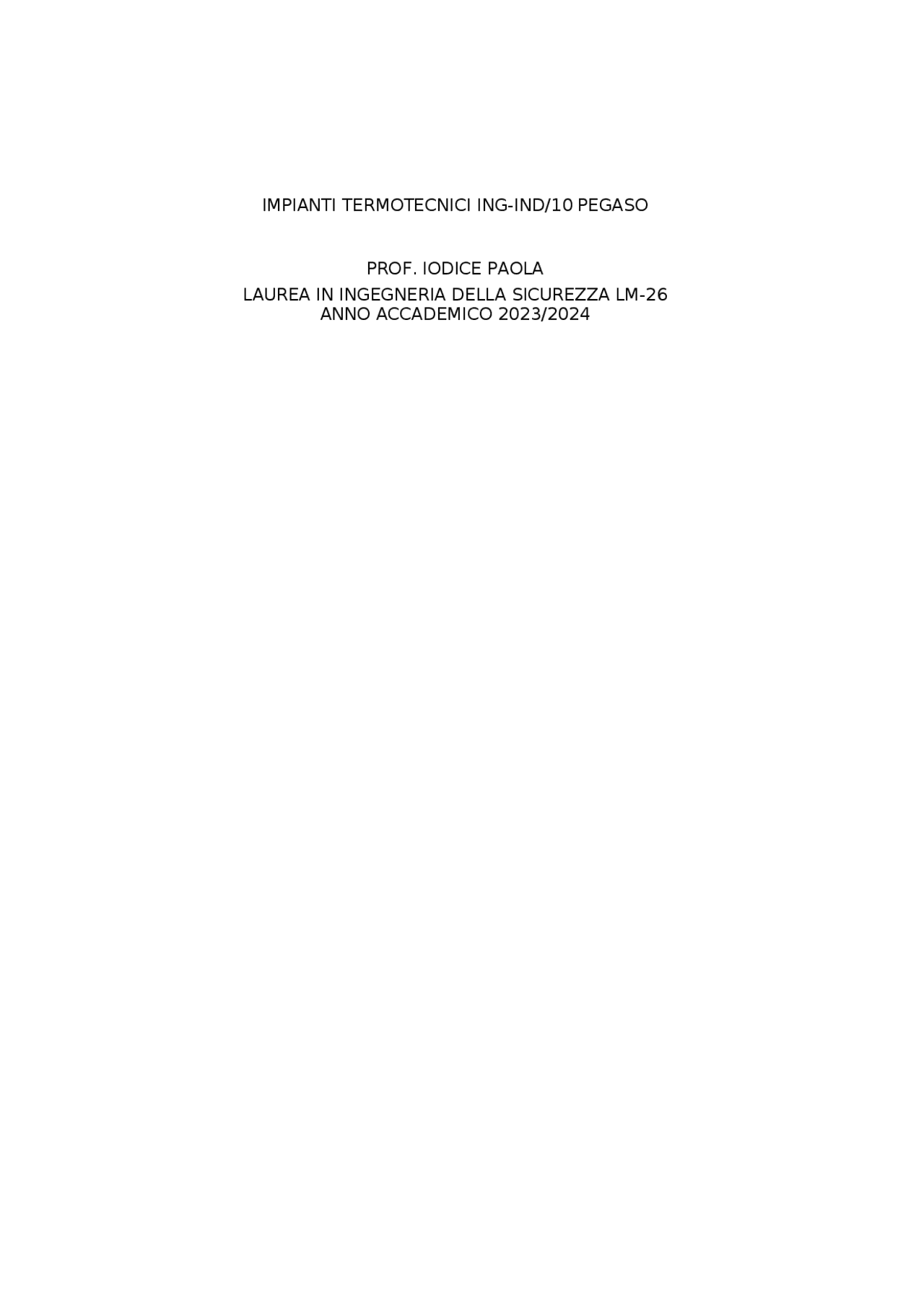 Tutte Le 620 Domande E Risposte Esame Di Impianti Termotecnici Ing Ind