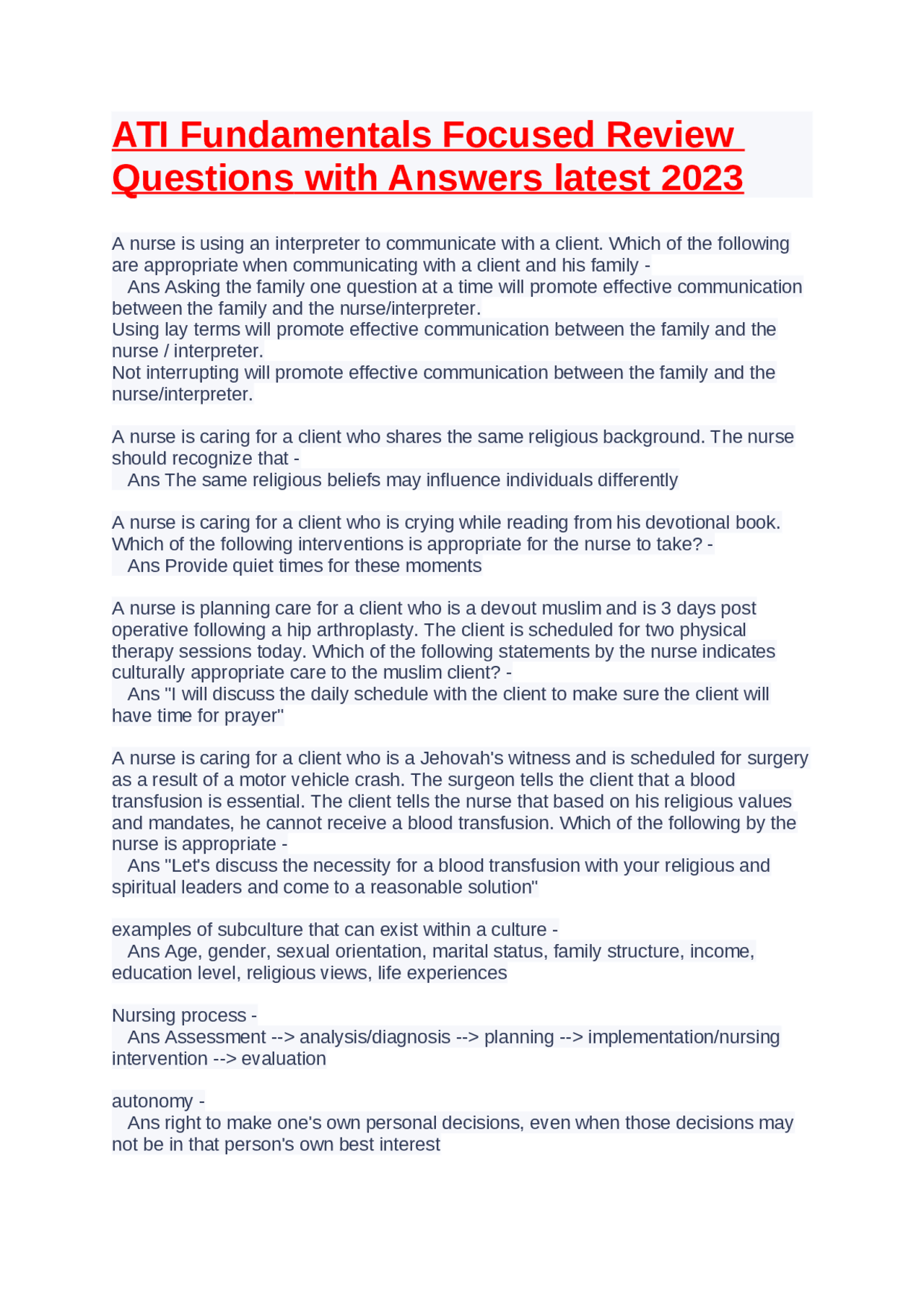 ati-fundamentals-focused-review-ions-with-answers-latest-2023