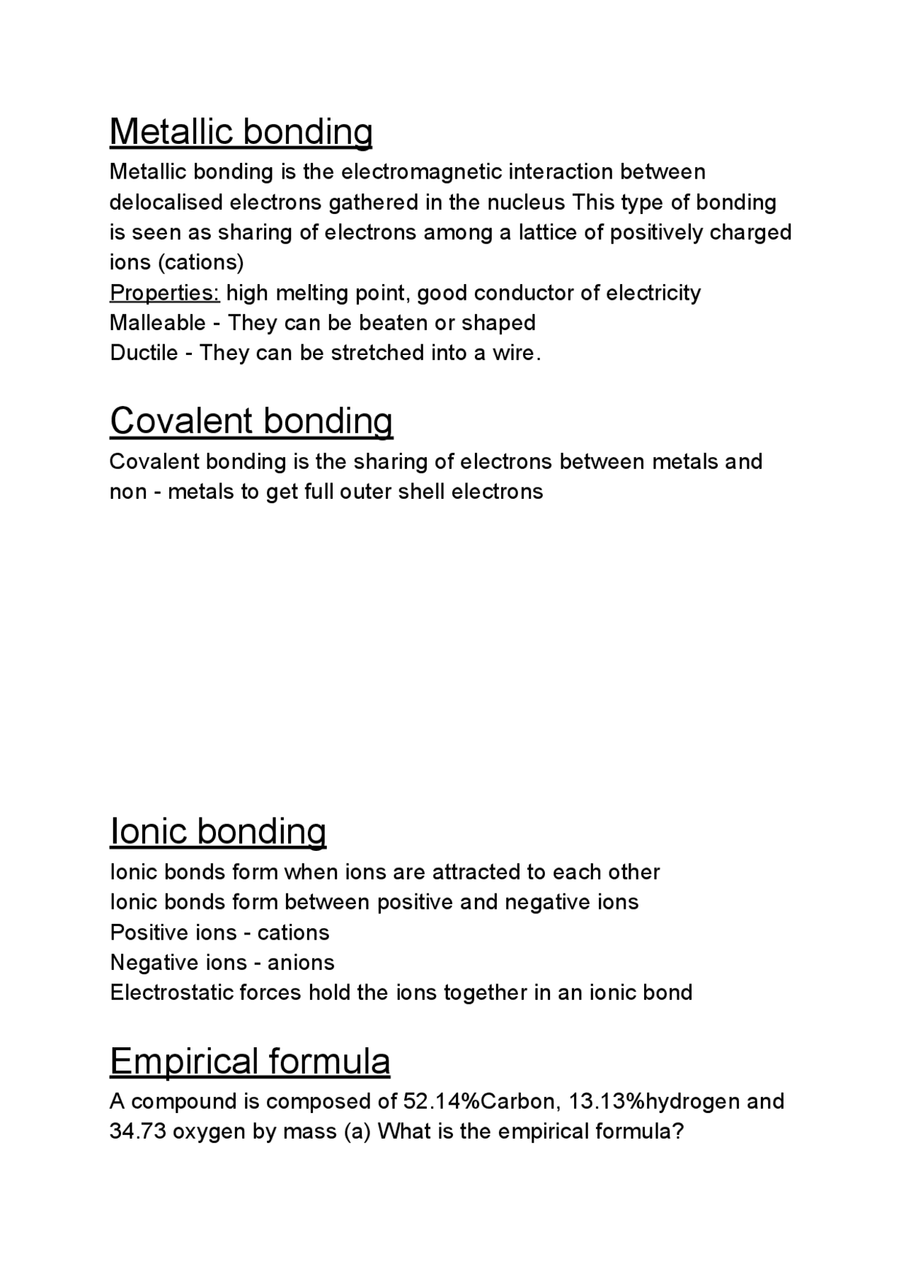 Chemistry bonding, Ionic bonding, Metallic bonding, Covalent bonding ...