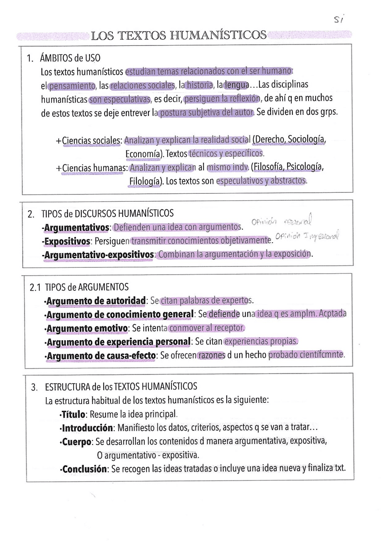 Los Textos Humanísticos lit. Castellana | Apuntes de Lengua y ...