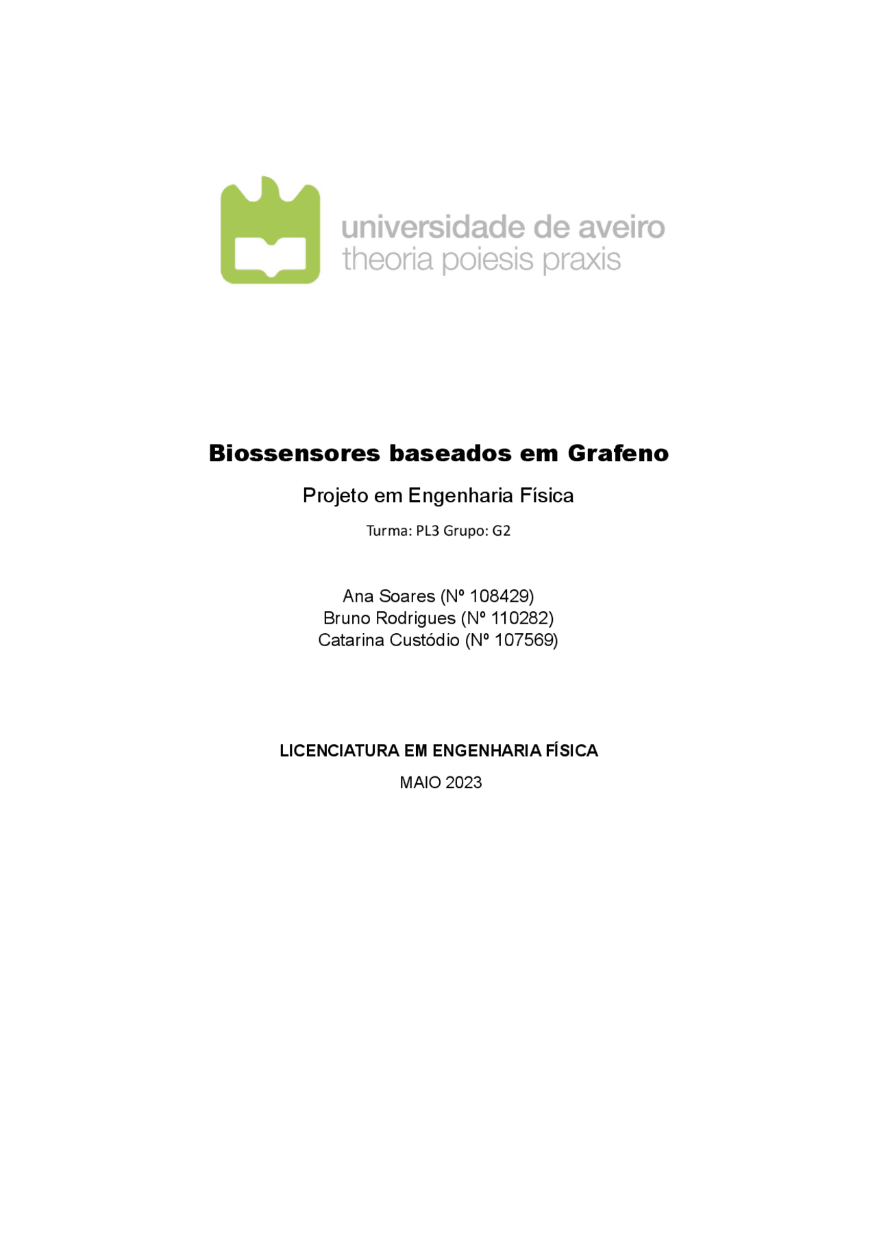 Biosensors E As Suas Aplicações Teses Tcc Biomedicina Docsity