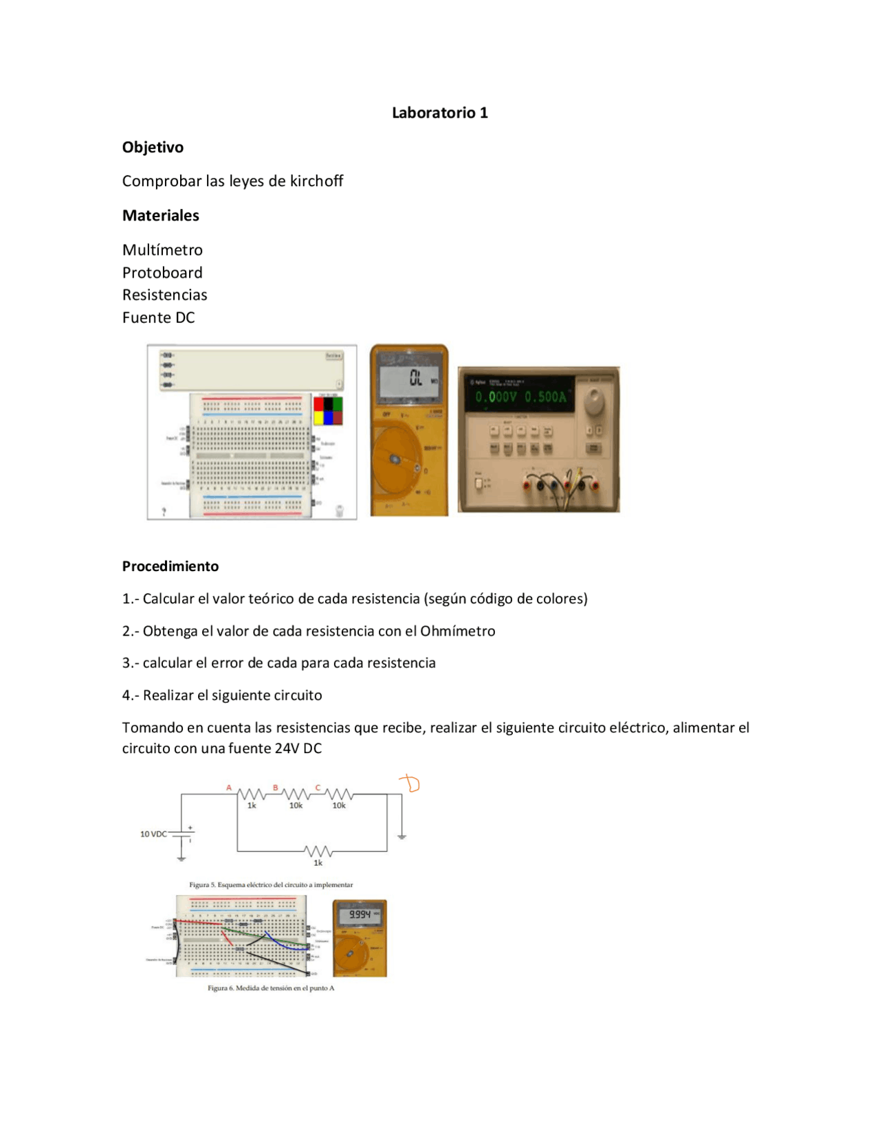 Laboratorio de electricidad | Guías, Proyectos, Investigaciones de ...