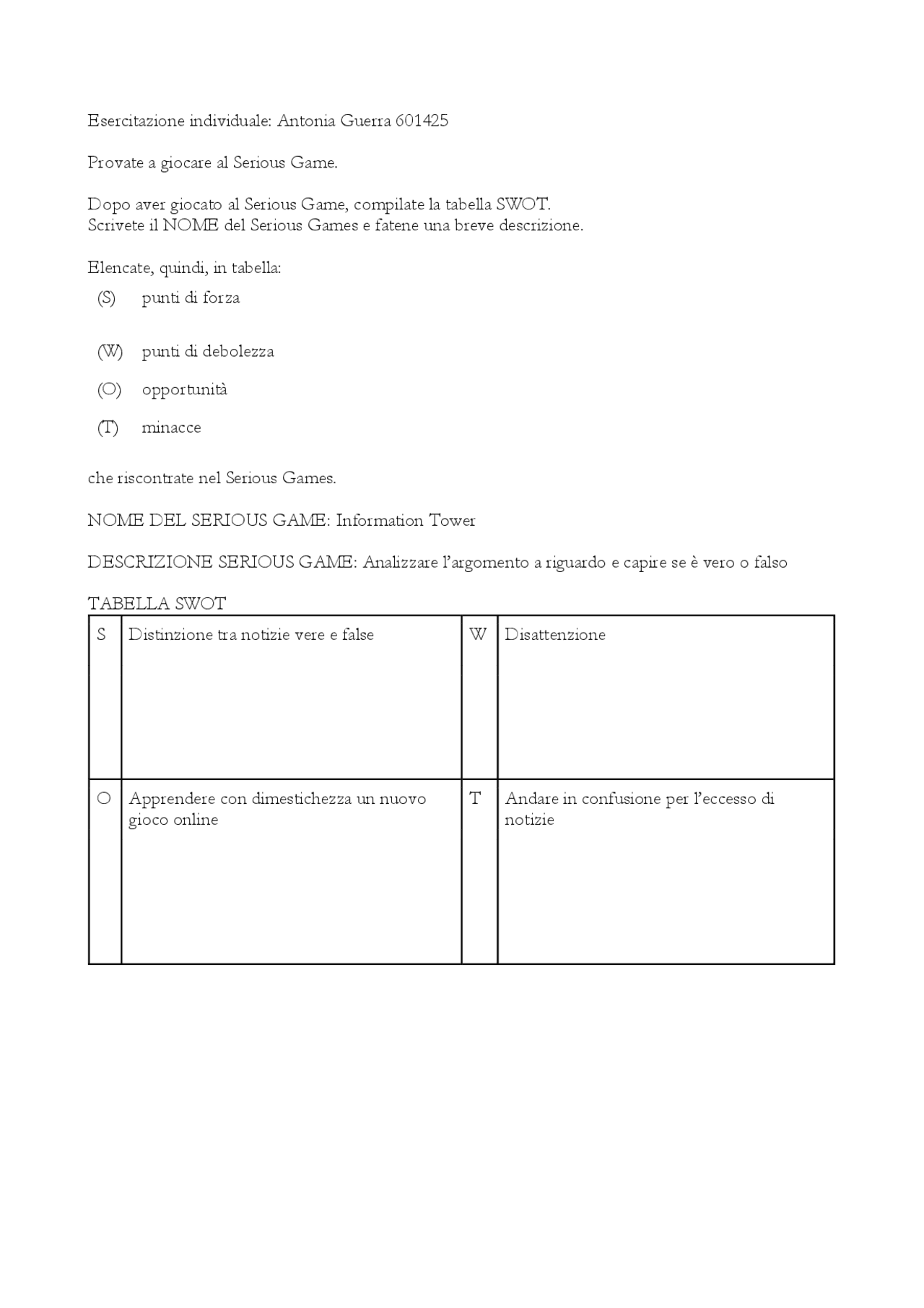 Esercitazione In Classe Slide Di Storia Della Psicologia Docsity