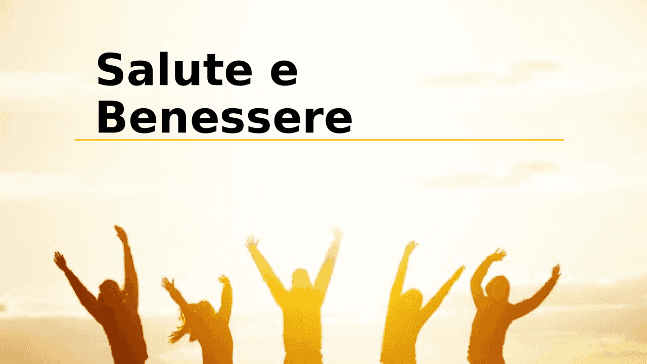 Salute E Benessere Powerpoint Completo Slide Di Biologia Docsity