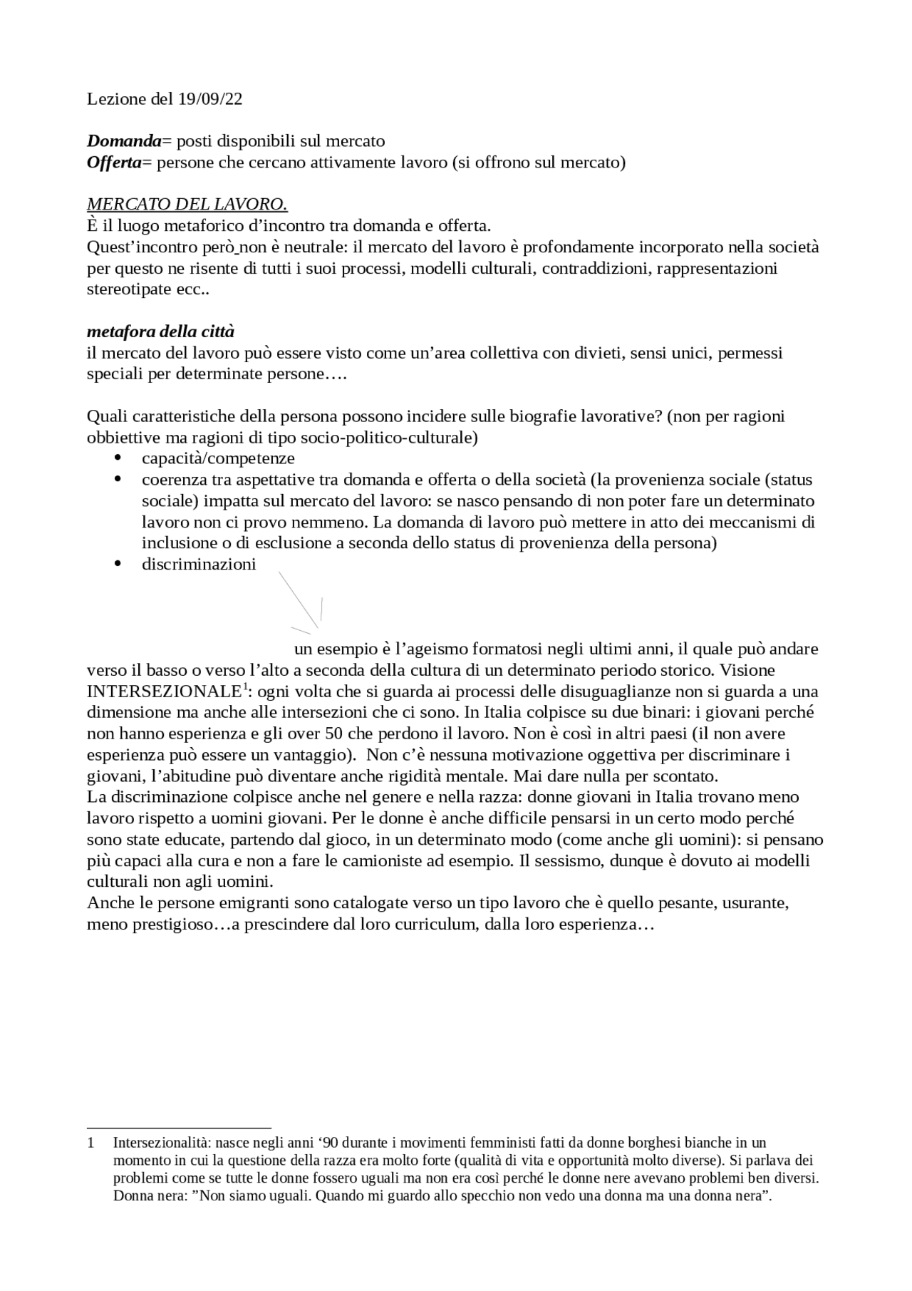 Appunti Presi A Lezione Slide E Riferimenti Al Libro Di Testo