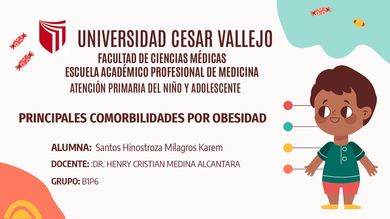 Obesidad infantil y sus principales comorbilidades | Esquemas y mapas conceptuales de Medicina ...