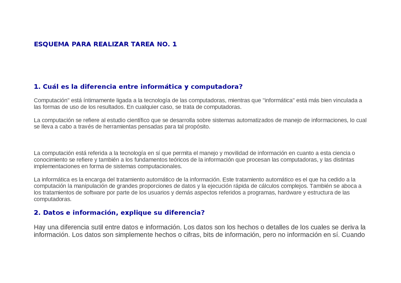 Apuntes 13 Informe Computo Apuntes De Computación Aplicada Docsity