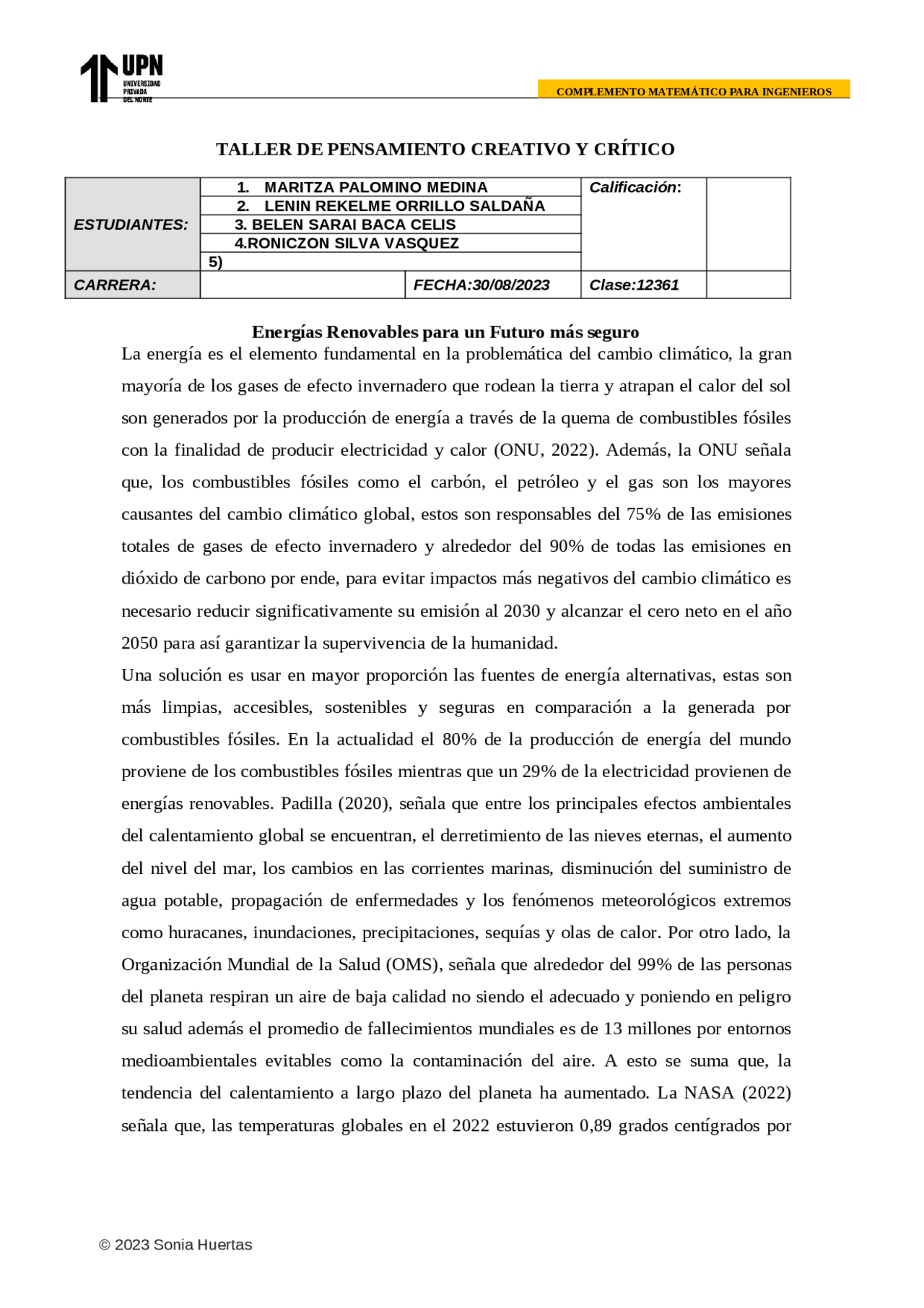 Ciencias Apuntes De Ciencias Ambientales