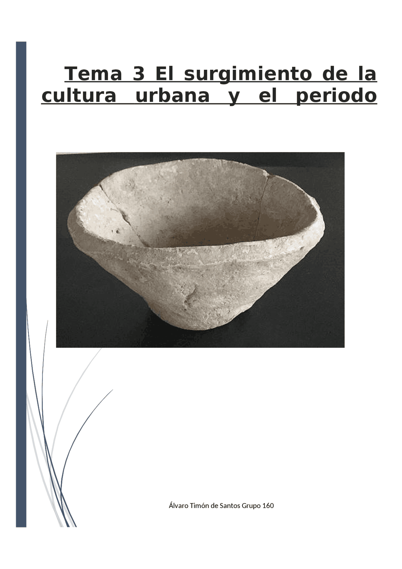 Se trata de unos apintes del tema 3 de la asignatura de Oriente y ...