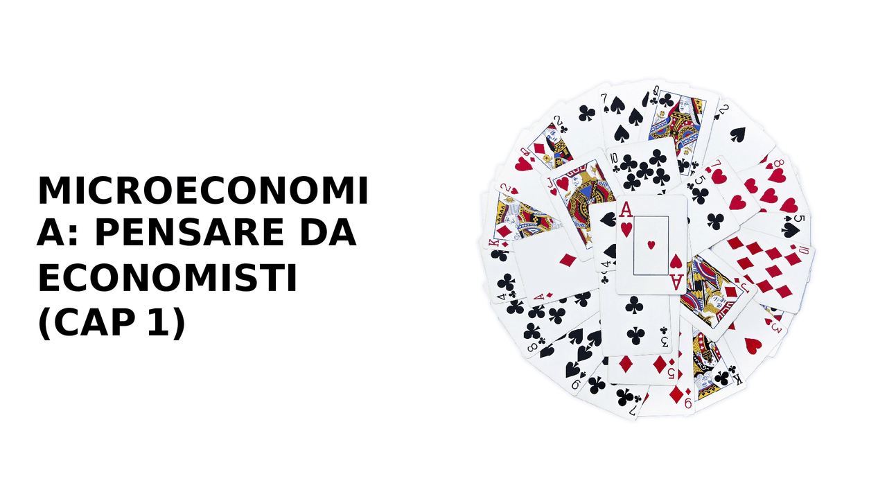 Microeconomia Prima Parte Appunti Esercizi E Prove Esame Appunti