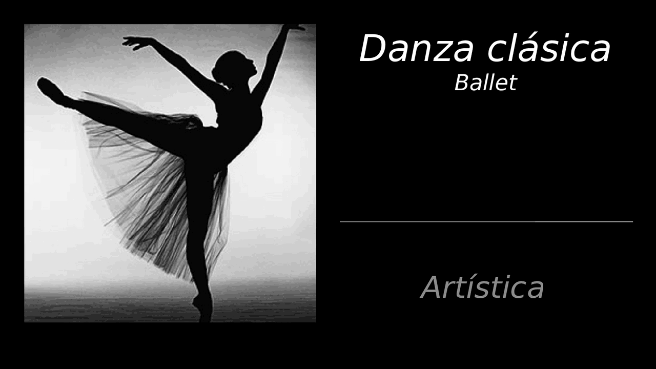 Danza clasica: El ballet clásico o danza clásica es una forma de danza ...