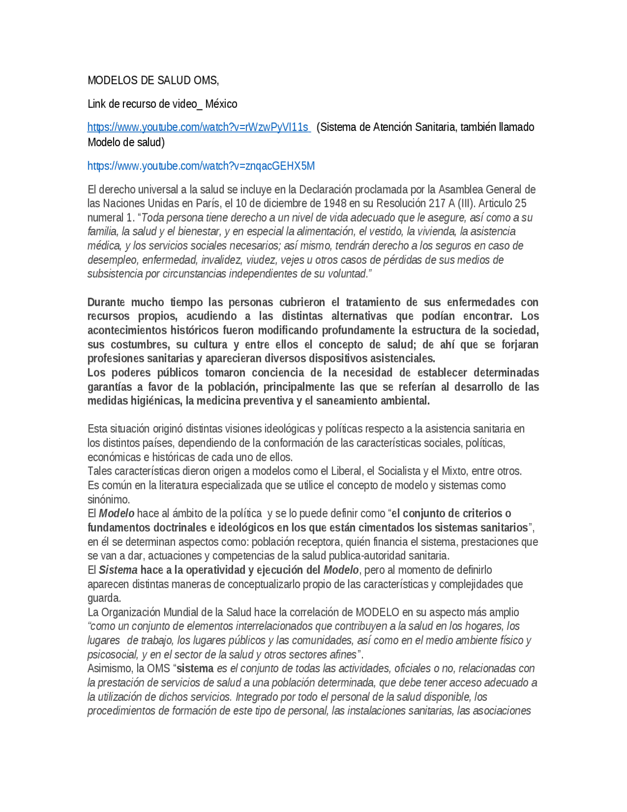 Modelos de salud, modelos de atención Sanitaria | Diapositivas de ...