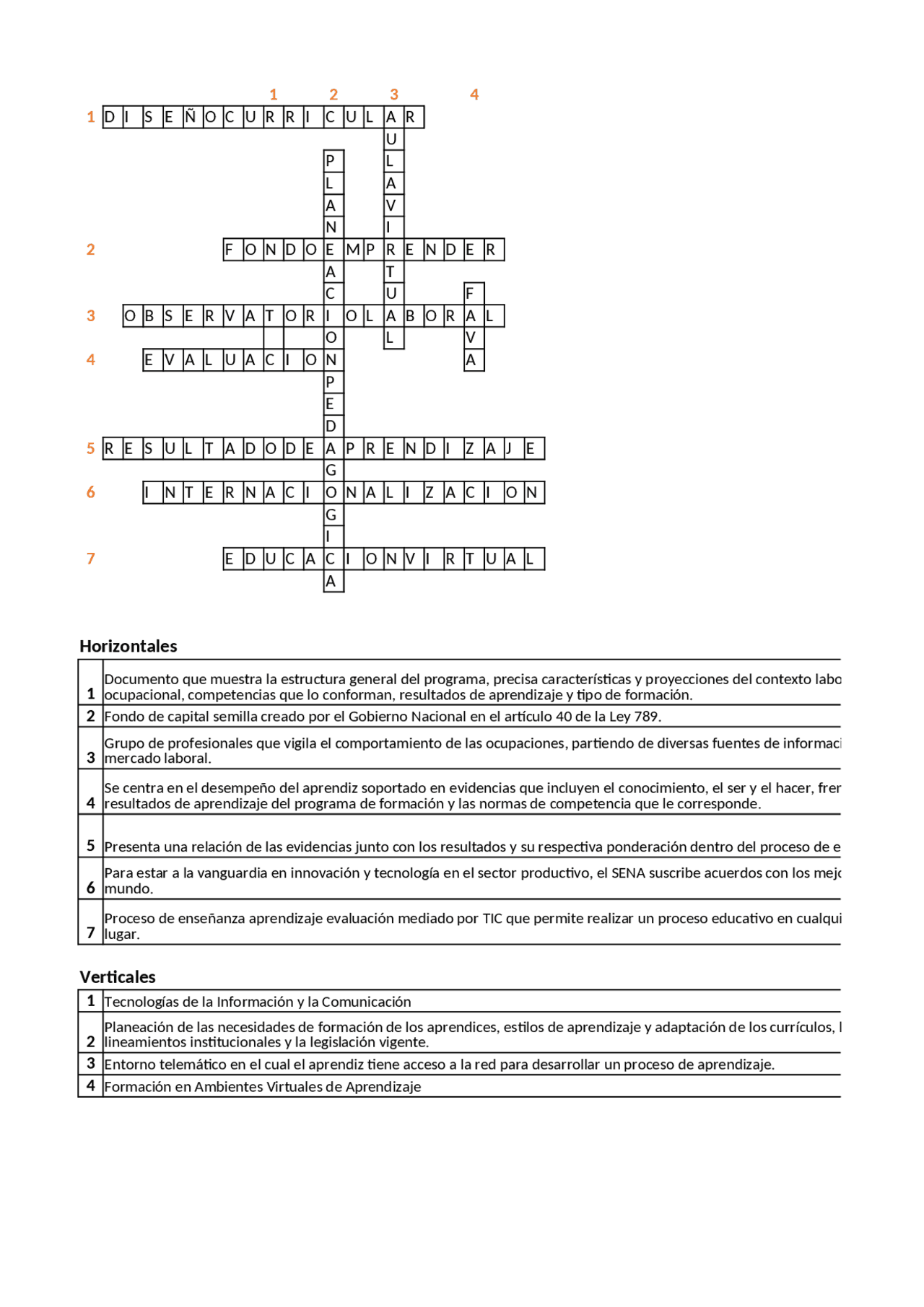 Crucigrama sobre la historia | Diapositivas de Historia | Docsity