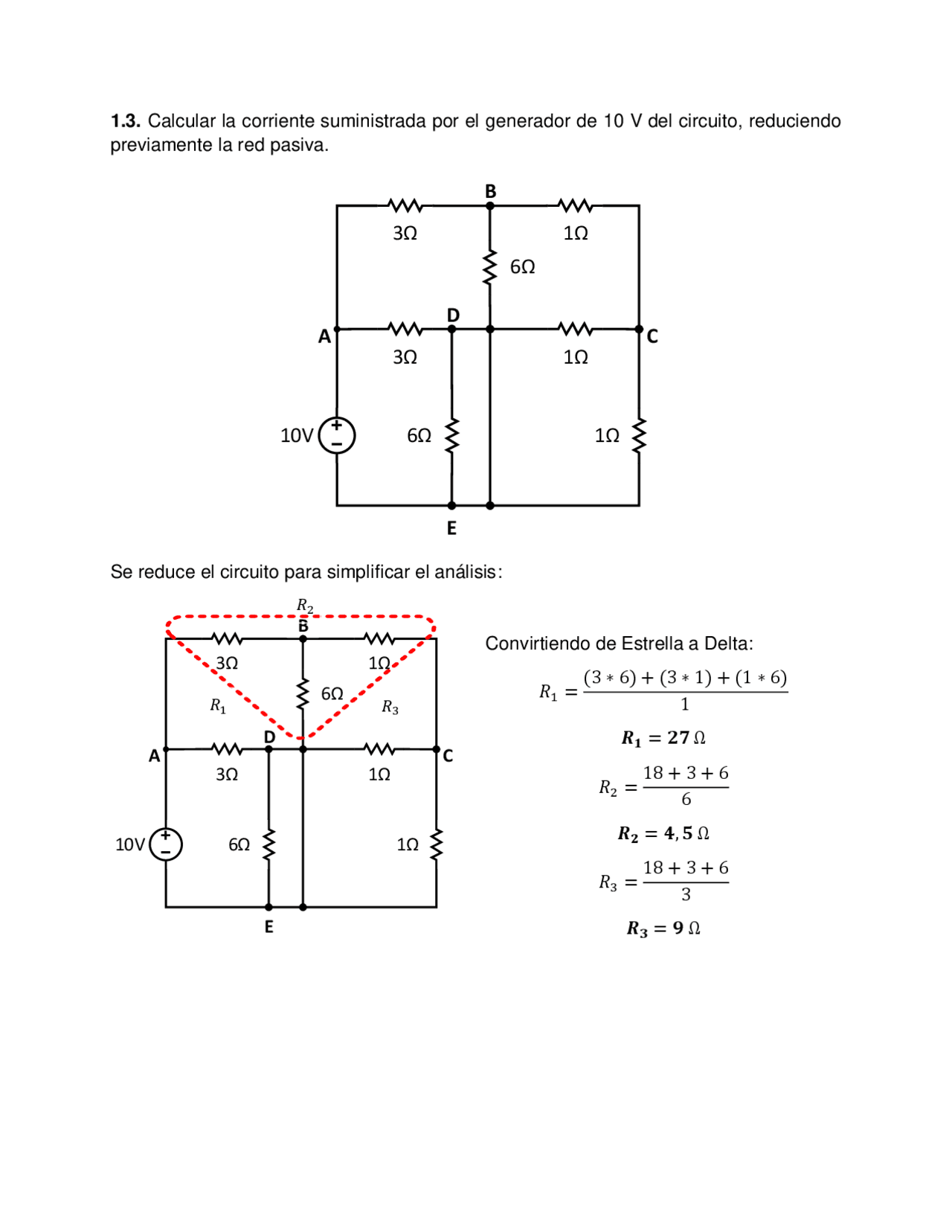 Ejercicios resueltos circuitos eléctricos | Ejercicios de Análisis de ...