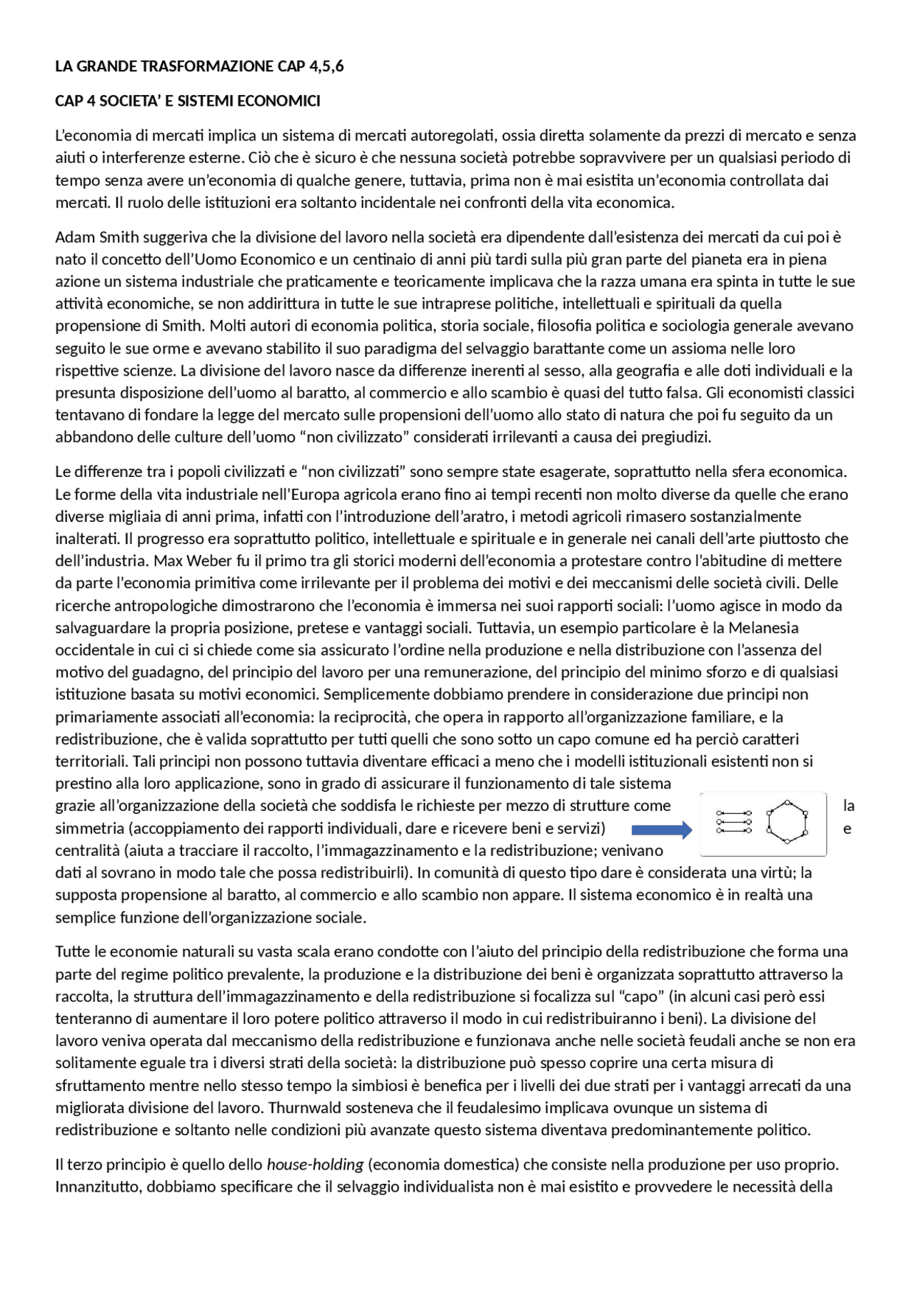 Riassunto Grande Trasformazione Dispense Di Sociologia Docsity
