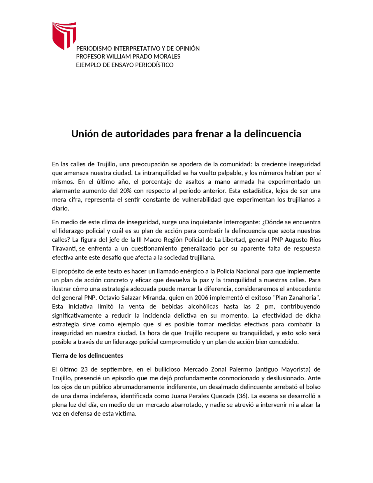Ejemplo De Un Ensayo Monografías Ensayos De Teorías De Comunicación