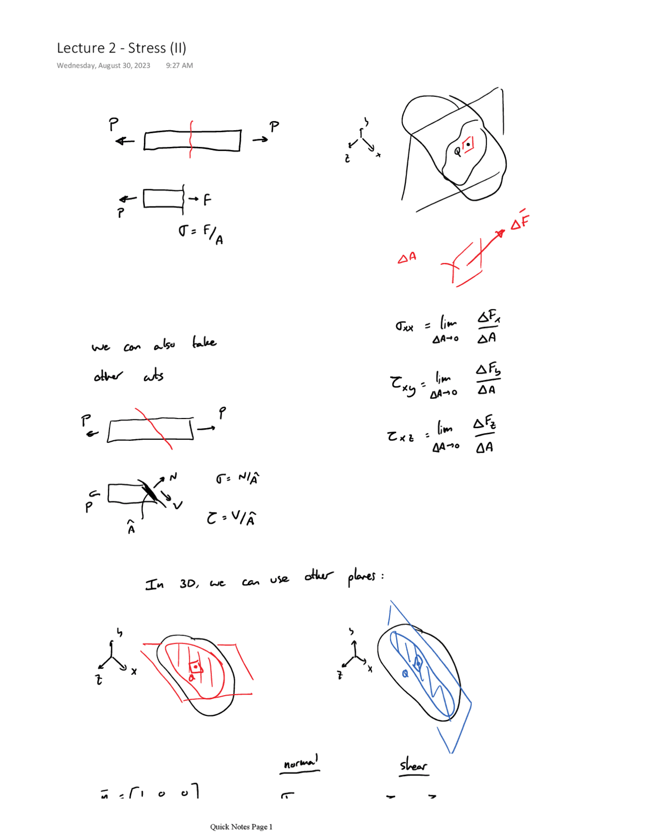 Notes For The Class Physics Summaries Physics Docsity