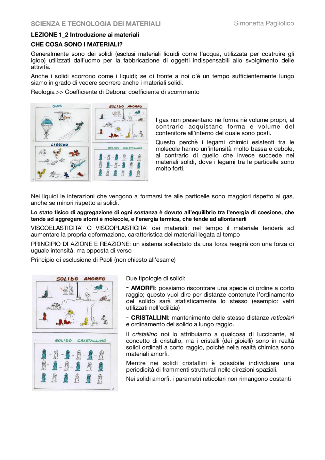 Scienza e tecnologia dei materiali_Polito | Sbobinature di Scienza e ...