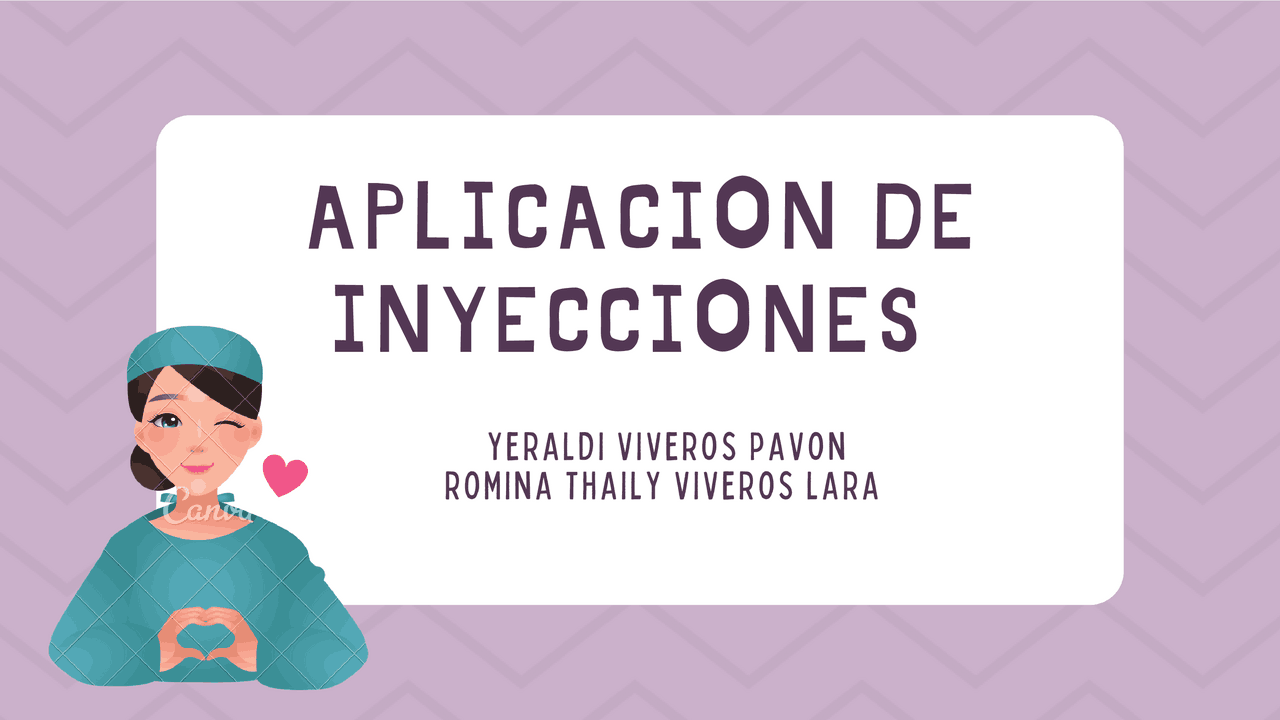Cómo Aplicar Inyecciones Diapositivas De Anatomía Aplicada Docsity