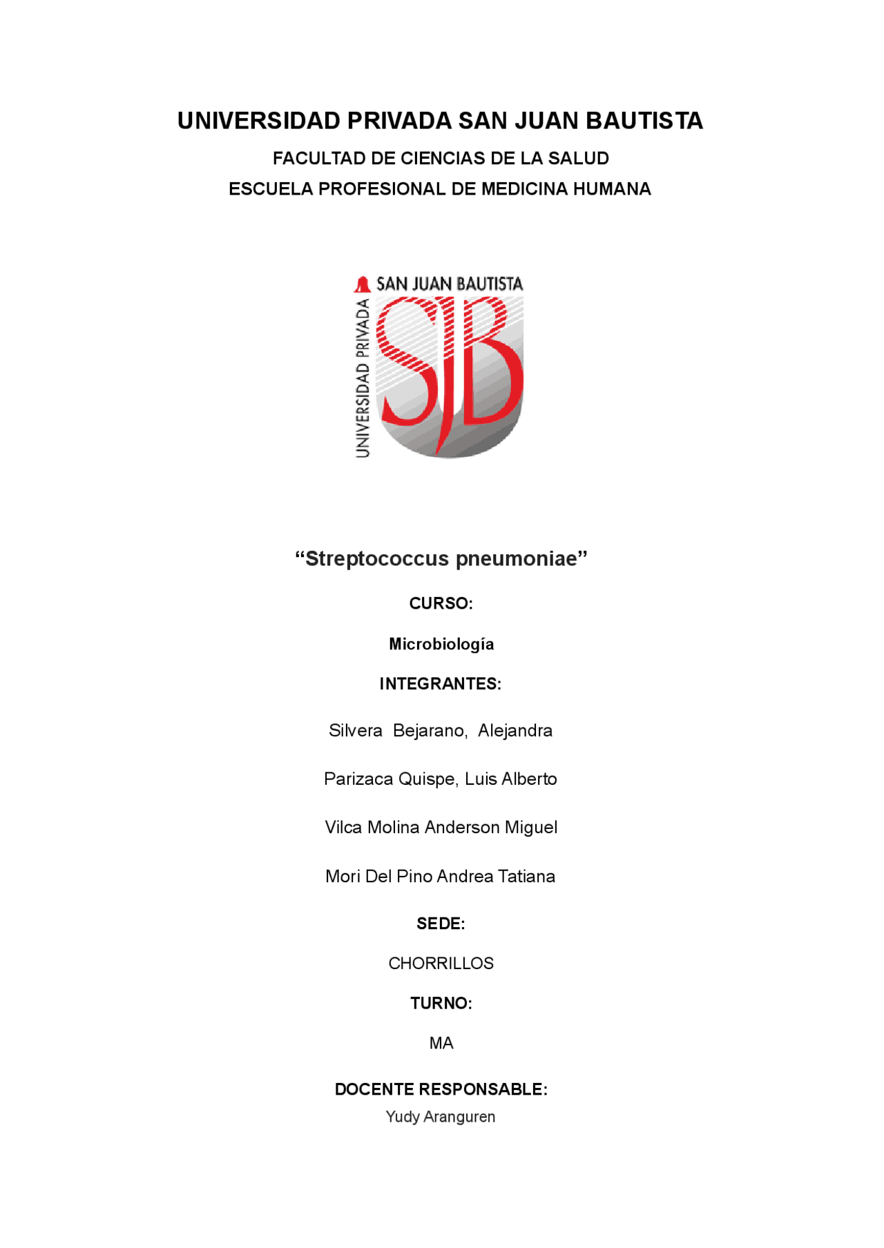 Lrpd de microbiologia | Ejercicios de Medicina | Docsity