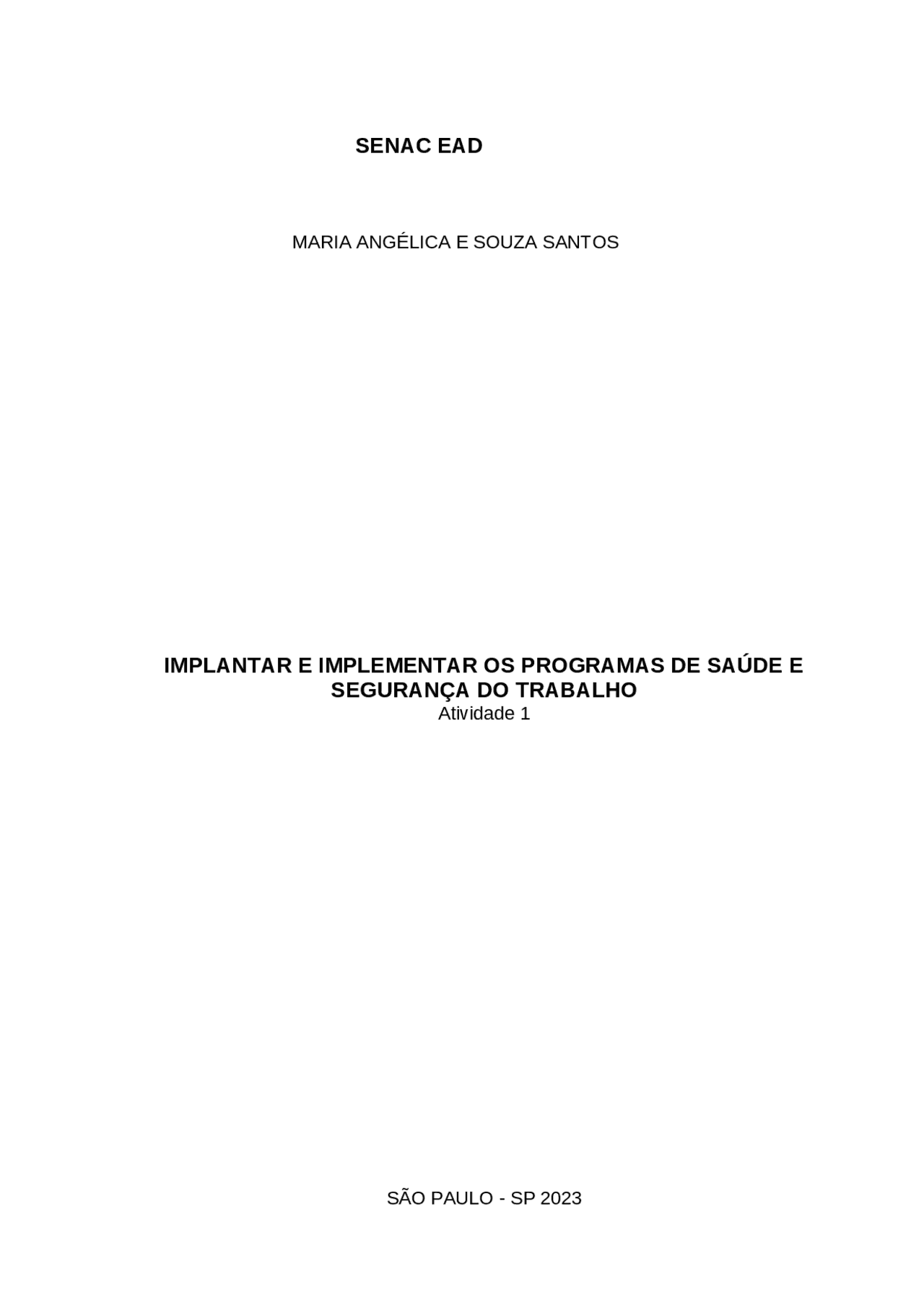 Atividade 1uc 07 Atividade 1uc 07 Exercícios Segurança Do Trabalho