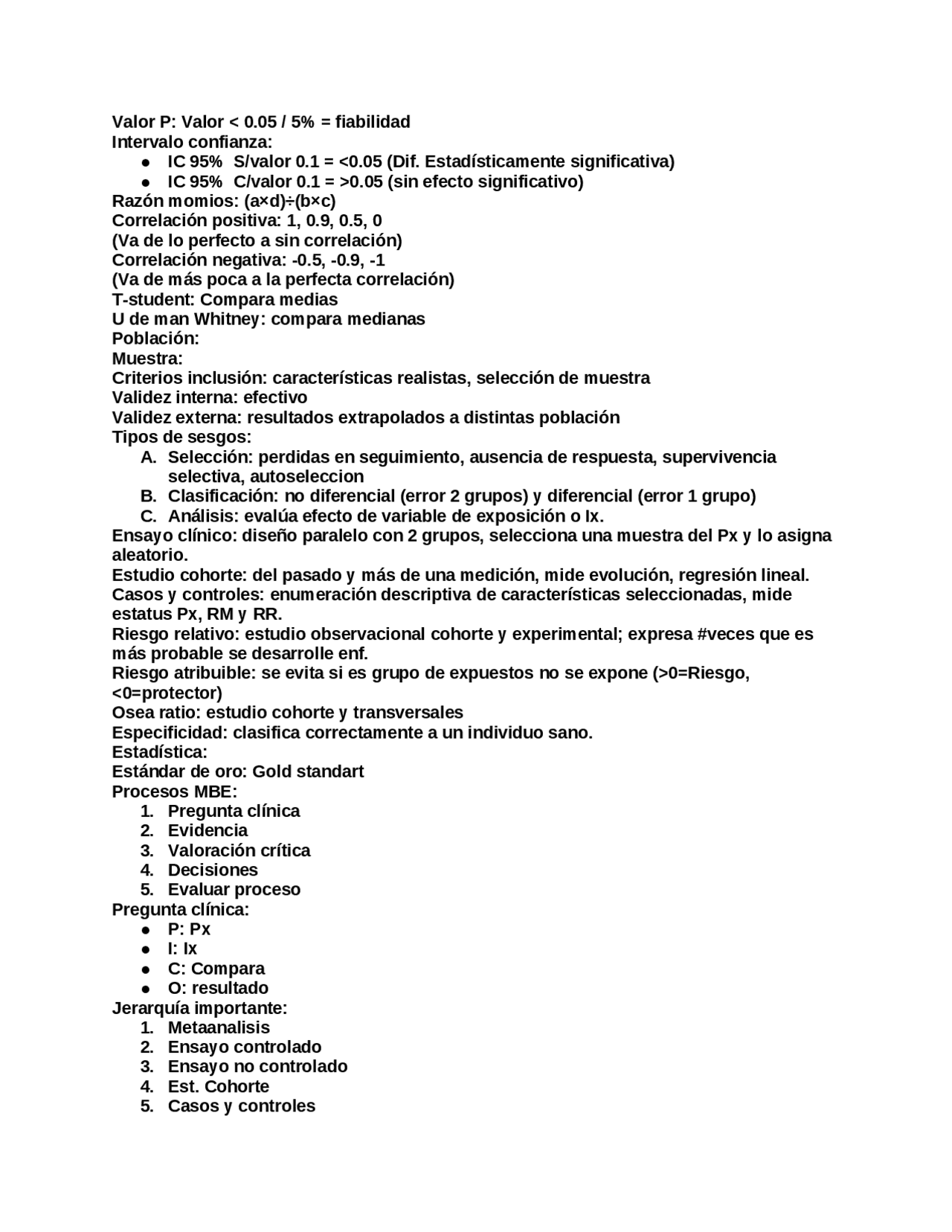 Nutrición Basada En Evidencia Científica Con Pruebas Para Verificar