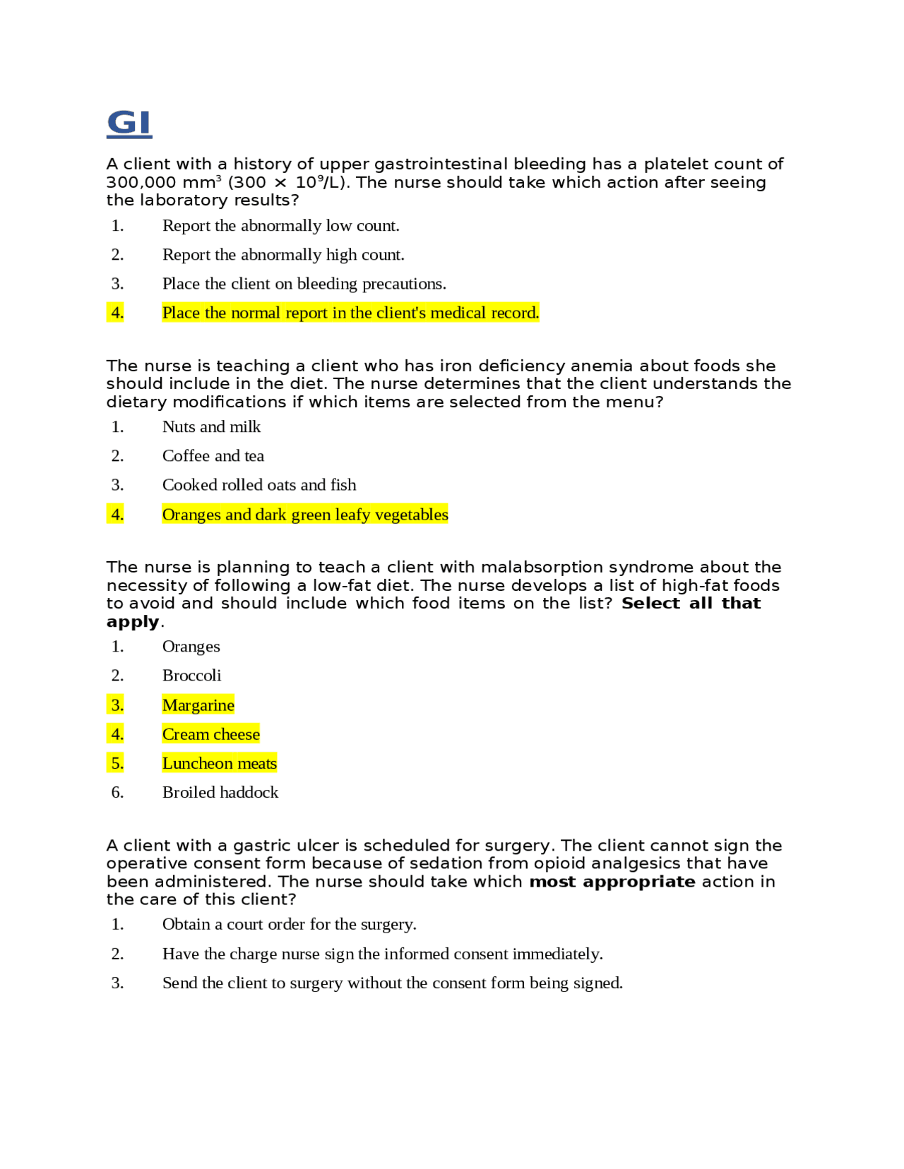 Nr Gi 2 Exam 2023 Questions With Answers Asuccess Assured Exams