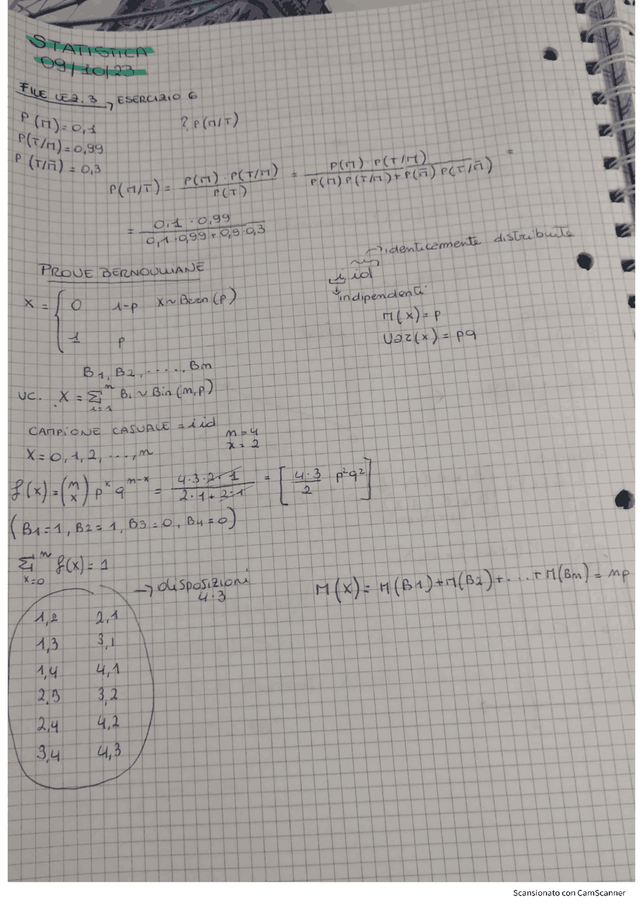Statistica Lezione 7 Appunti Di Statistica Docsity