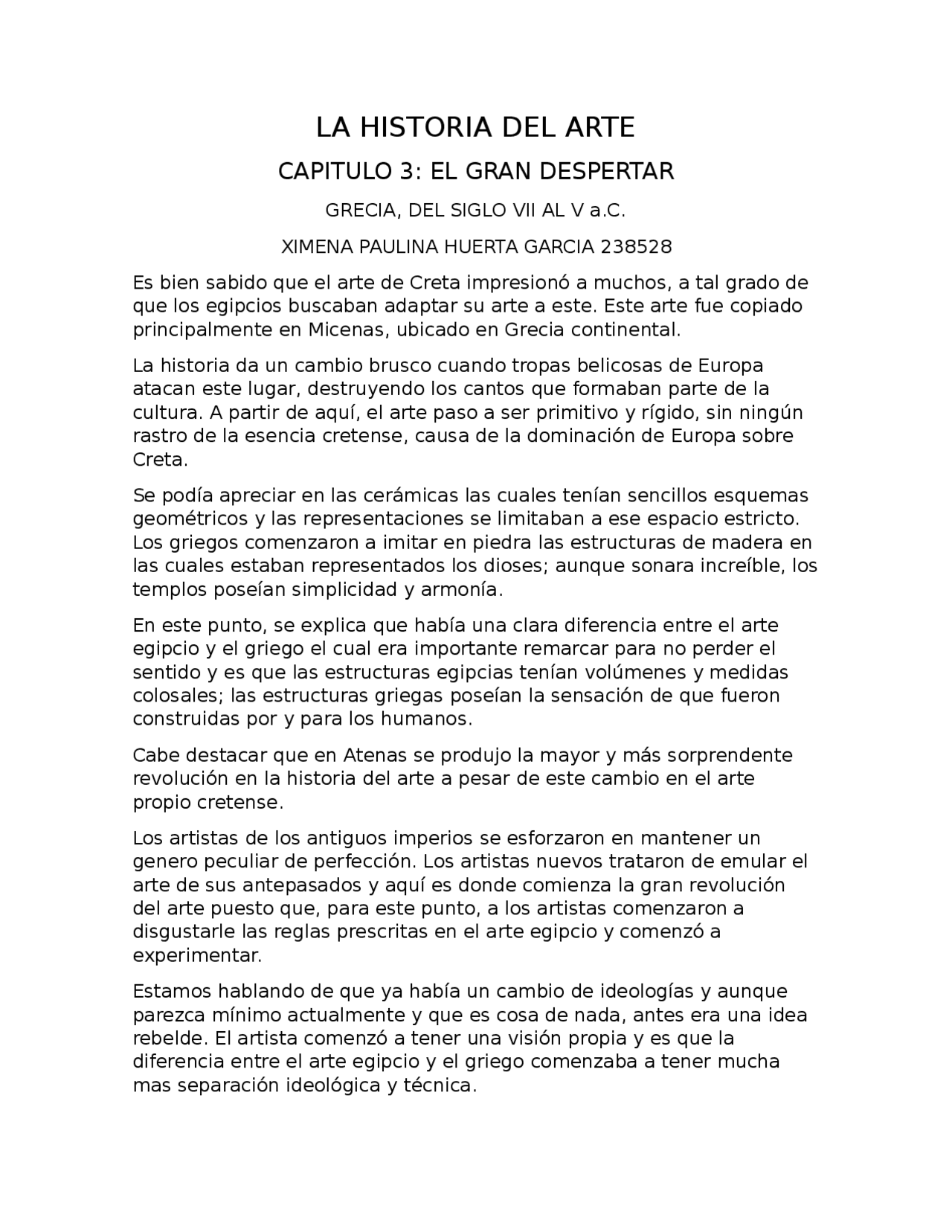 Sintesis Capitulo 3: El Gran Despertar | Resúmenes de Historia de la ...