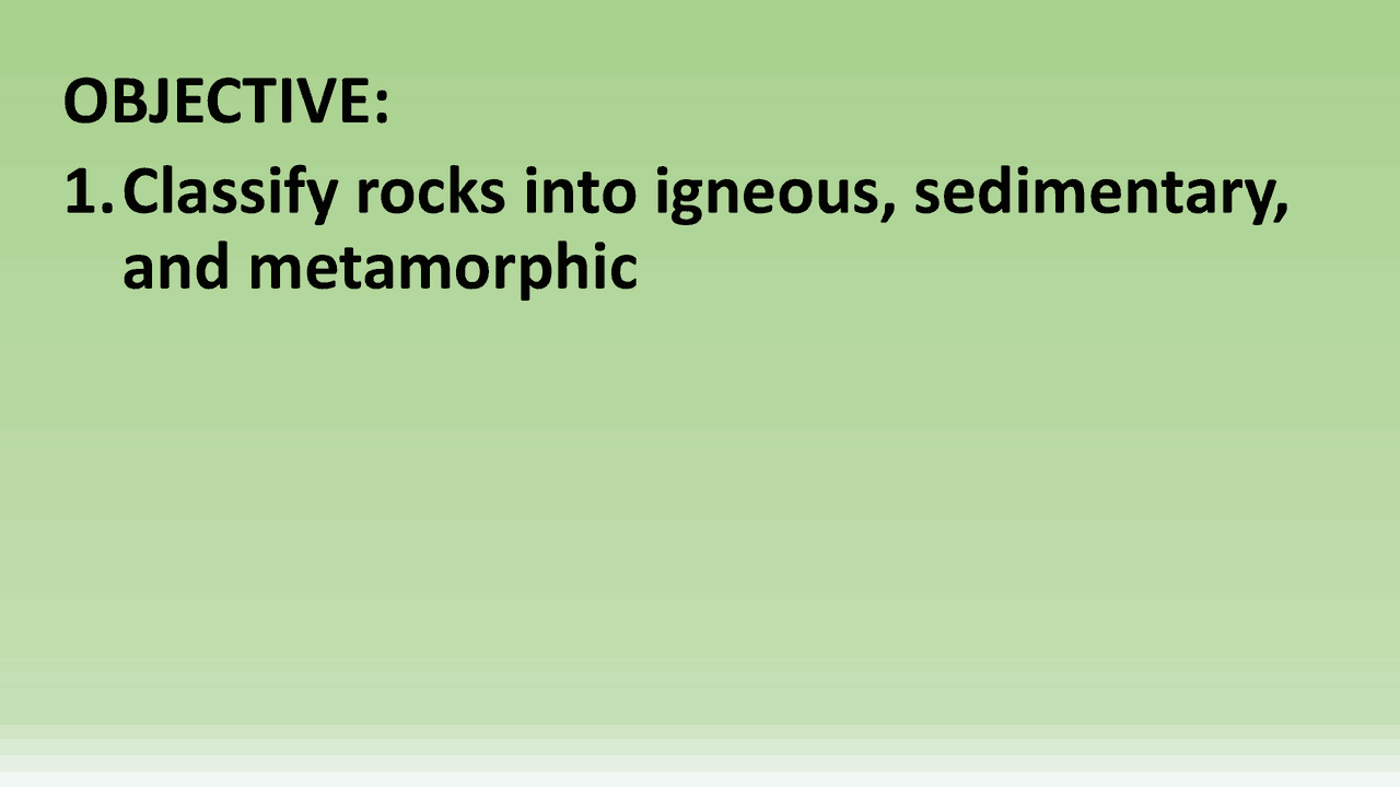 It all about types of rocks and their characteristics. | Summaries ...