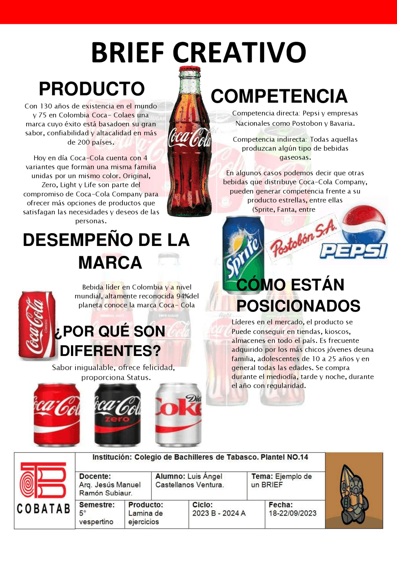 Ejemplo de un Brief Creativo | Guías, Proyectos, Investigaciones de ...