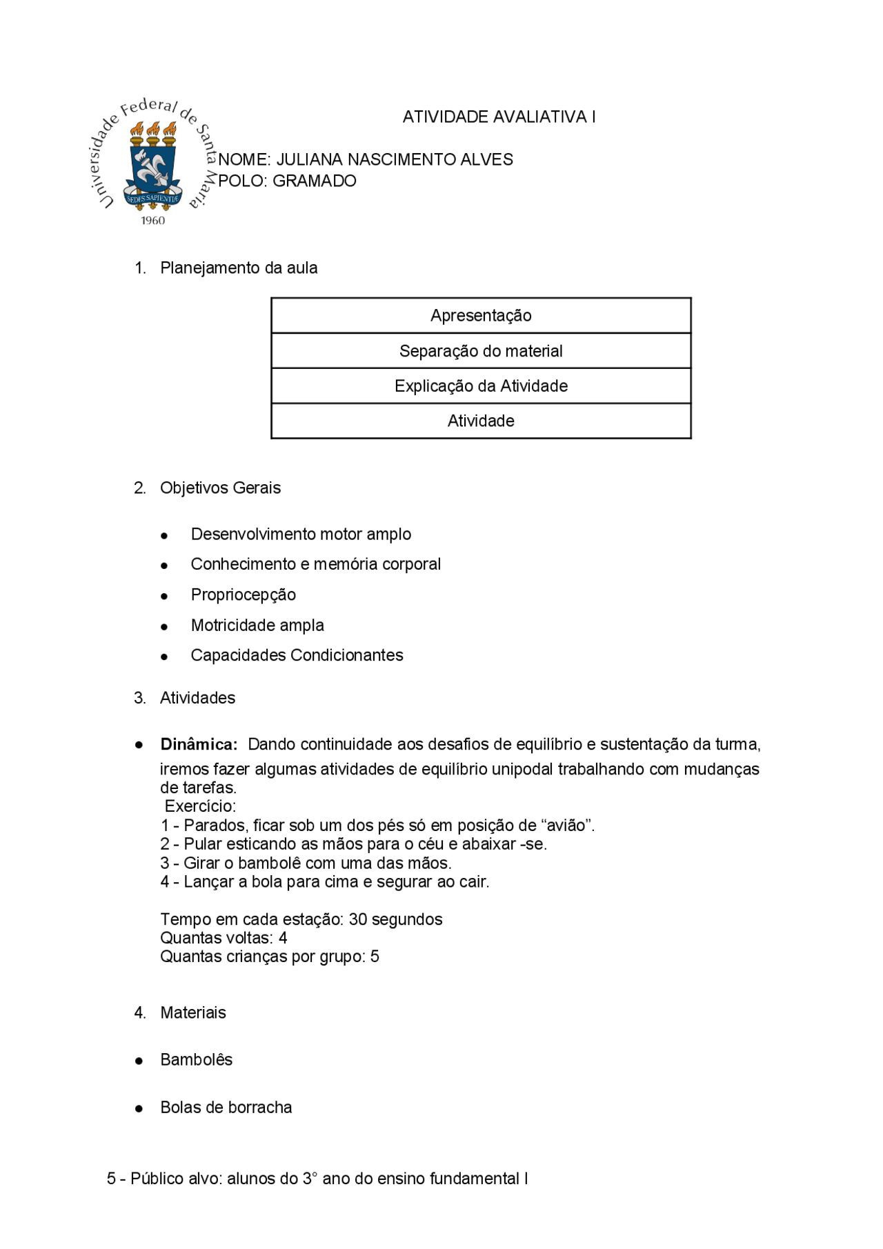 Plano De Aula EducaÇÃo FÍsica Resumos Física Para Ensino Médio Docsity