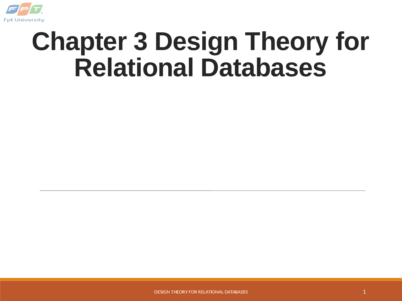 Design Theory for Relational Databases - Prof. Nguyễn Ngọc | Summaries Data Structures and ...