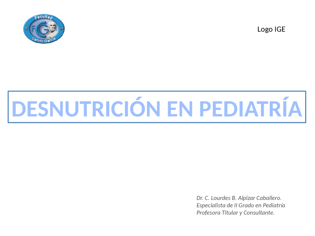 Desnutrición Pediatría Resúmenes De Nutrición Docsity